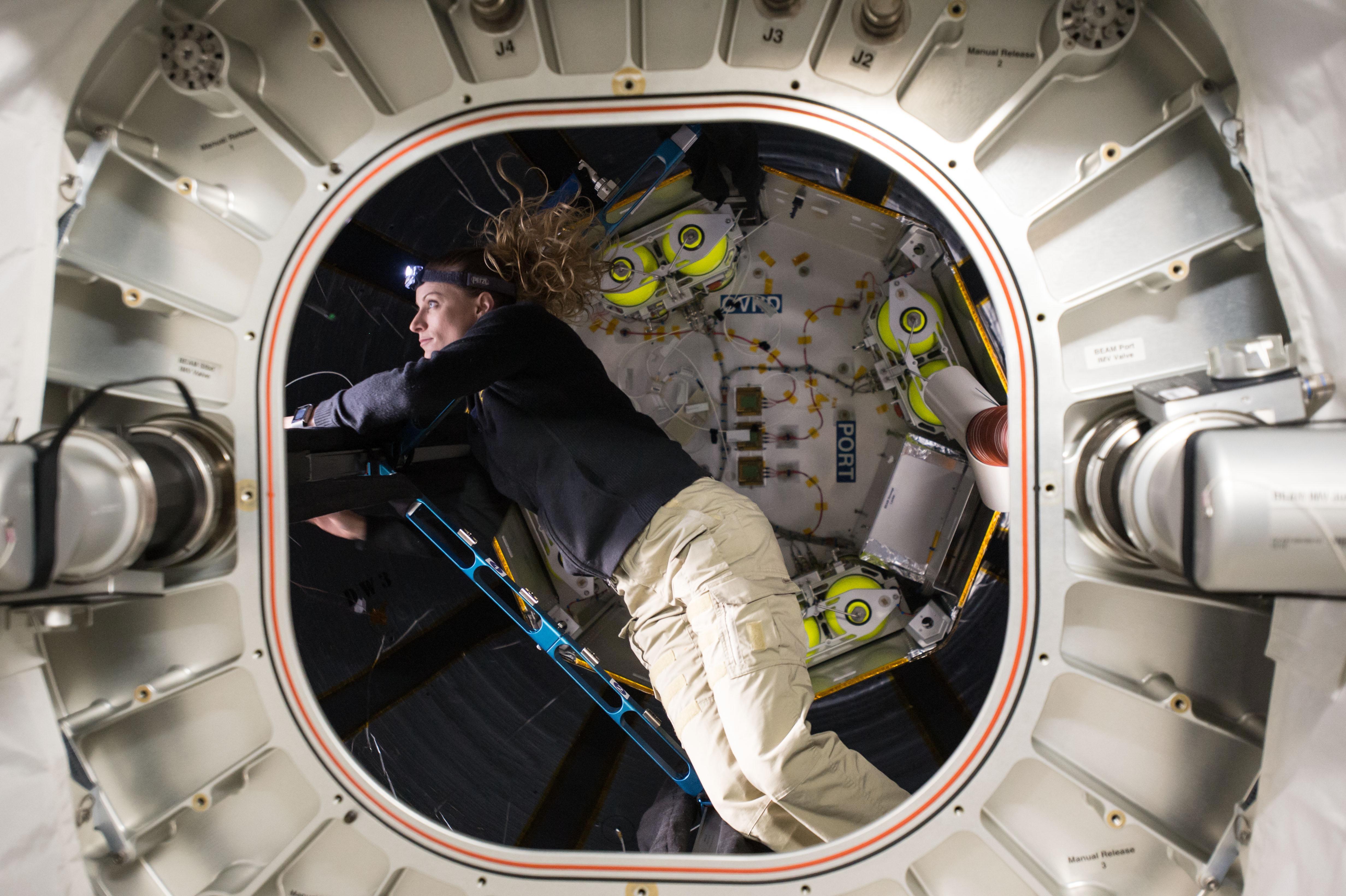 The Space Station's BEAM module - that wall is one beautifully machined ...