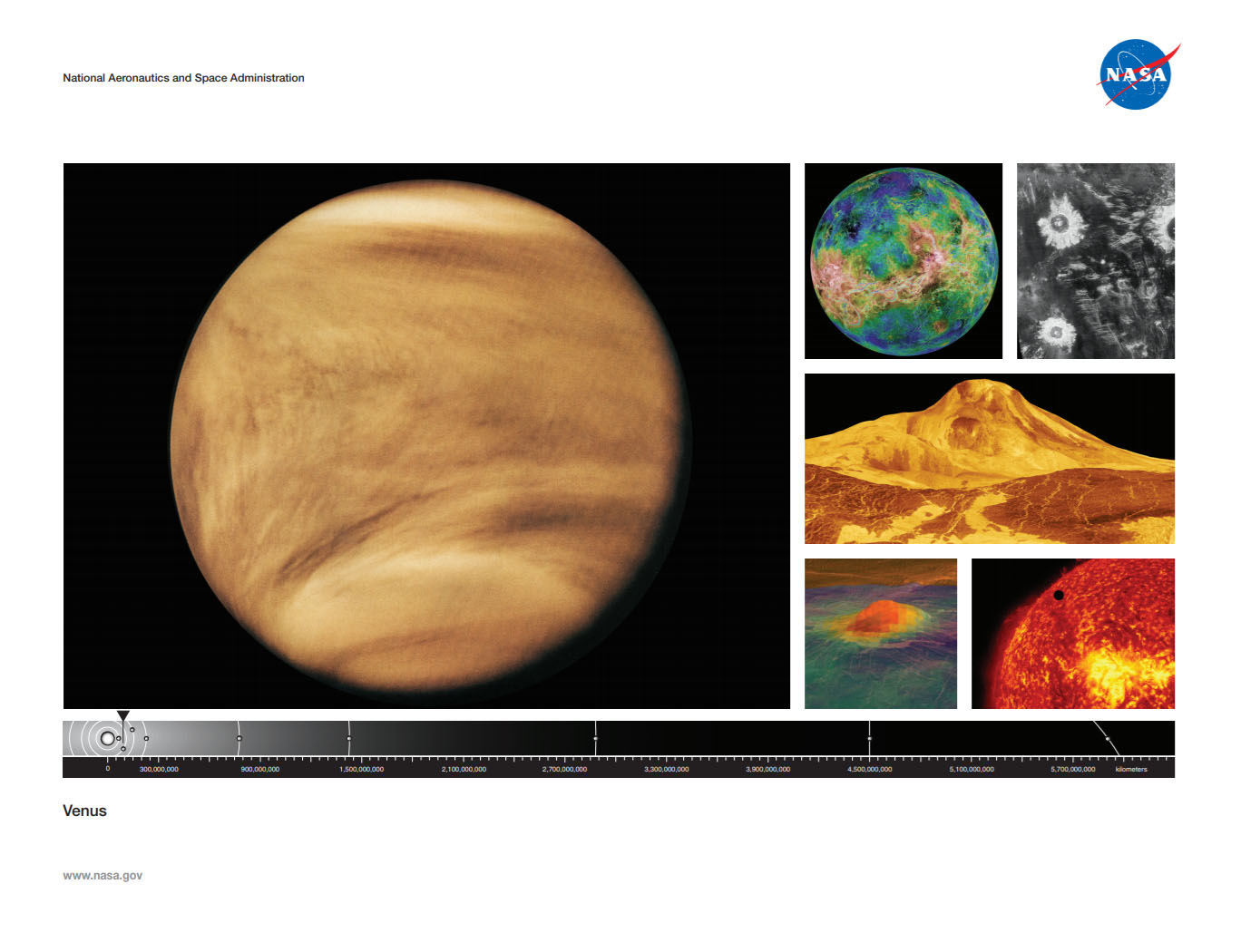 Venus Lithograph - NASA