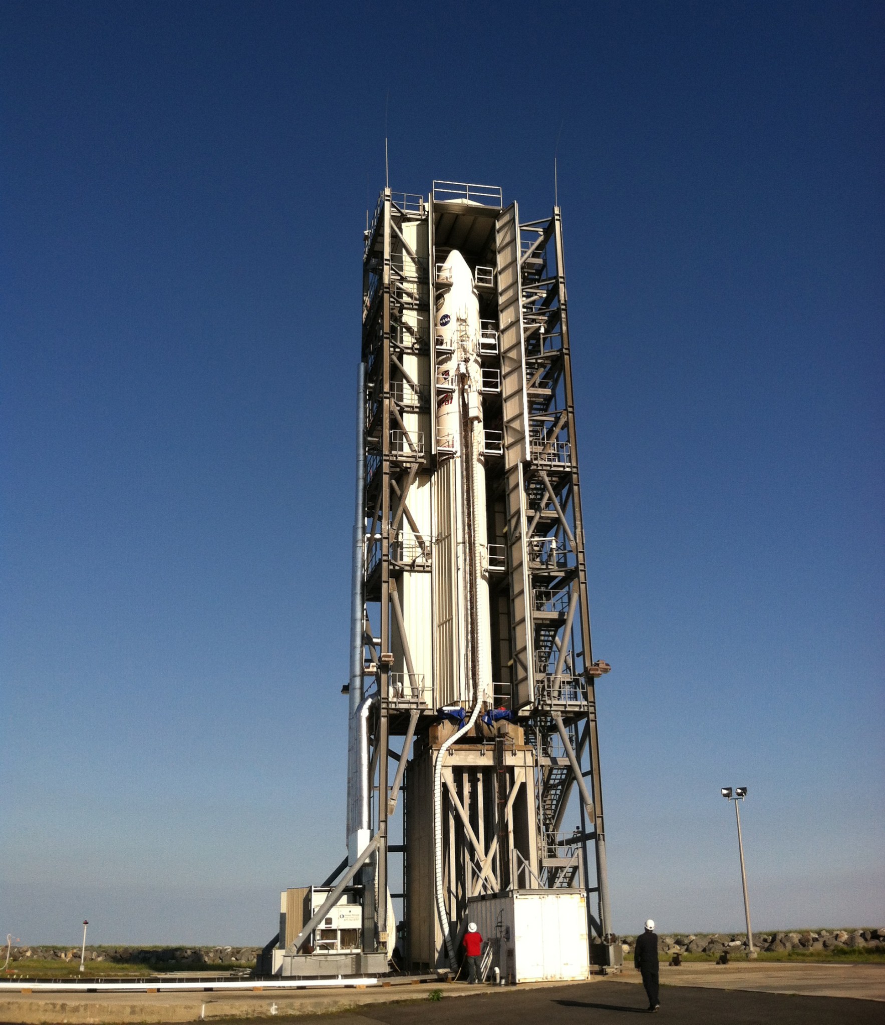 LADEE on the Launch Pad - NASA