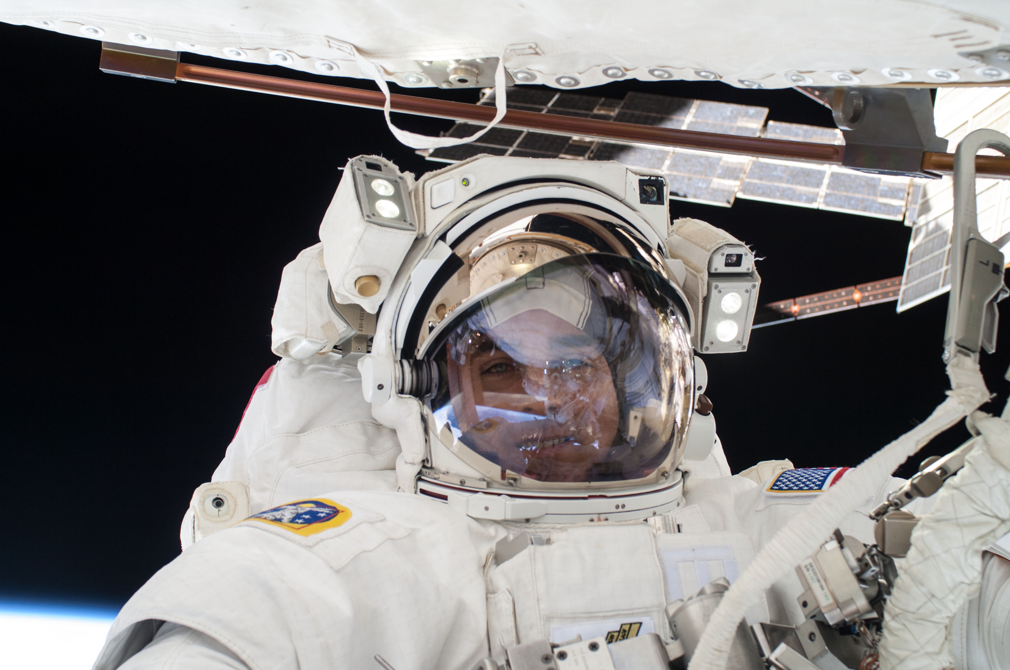 NASA Astronaut Discusses Spacewalks with Houston Community - NASA