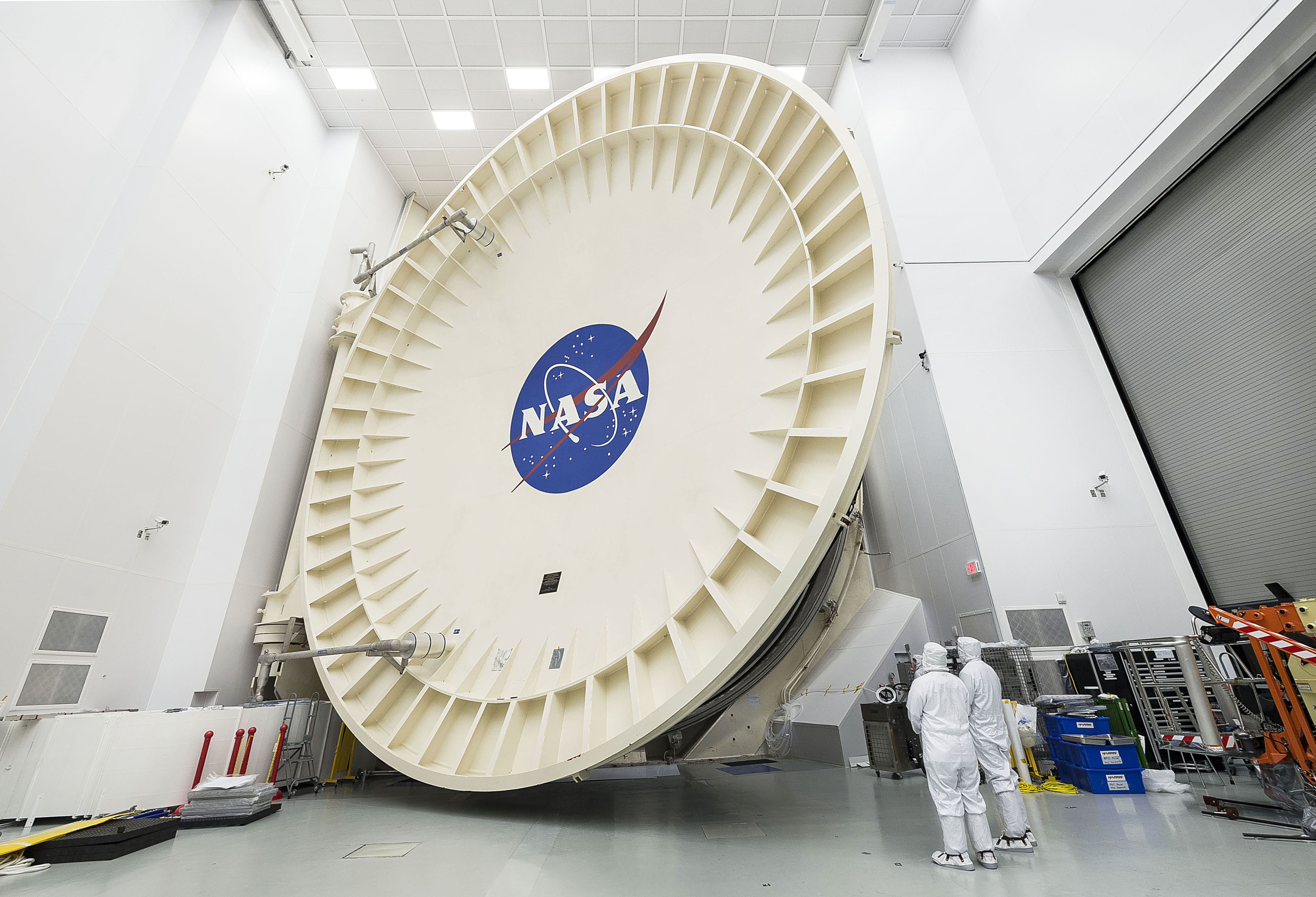 NASA Closes Chamber A Door to Commence Webb Telescope Testing - NASA