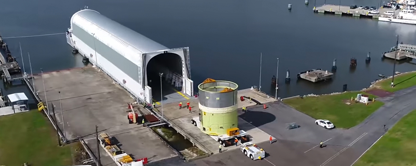 NASA’s Pegasus Barge - NASA