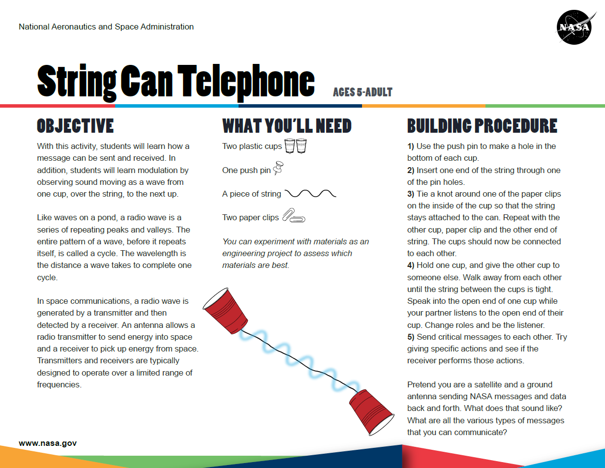 Nasa Elementary Activities