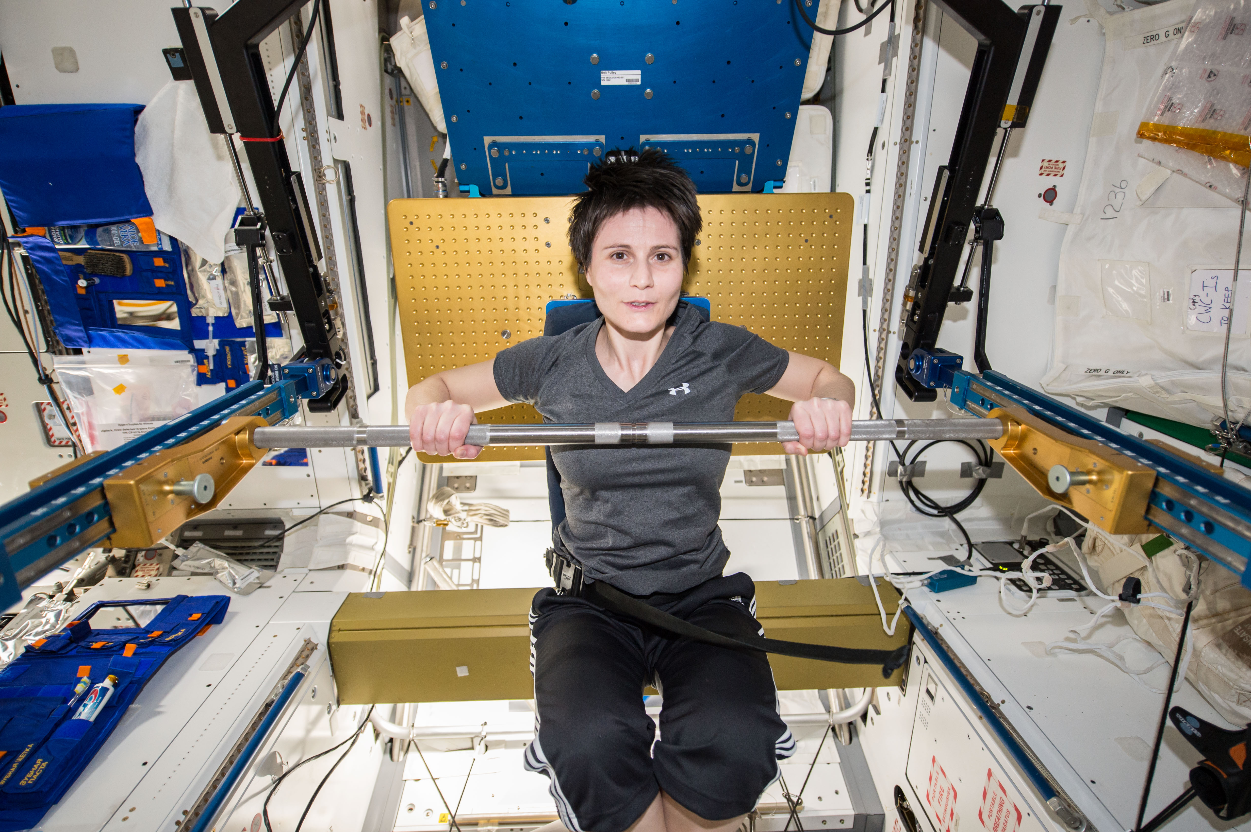 Astronaut Ared Exercise