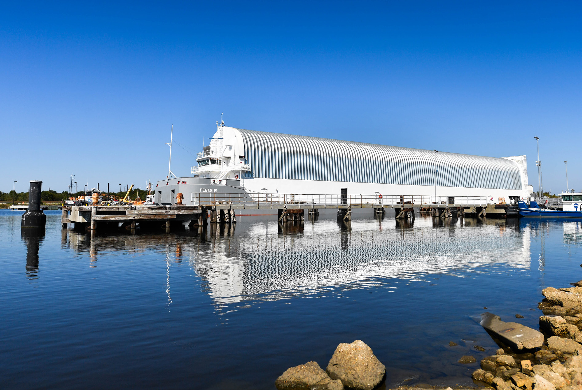 NASA’s Pegasus Barge - NASA