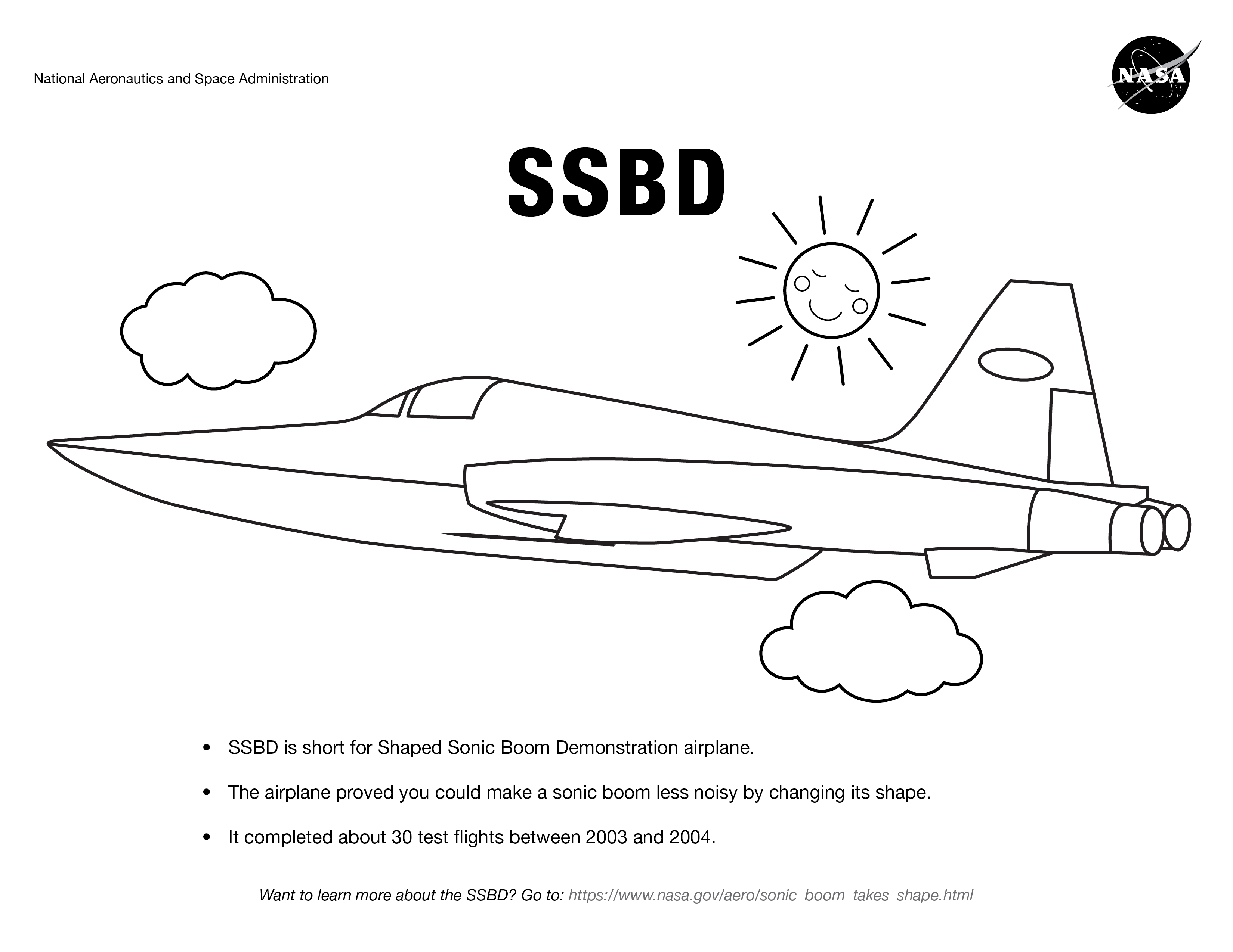 SSBD Coloring Page