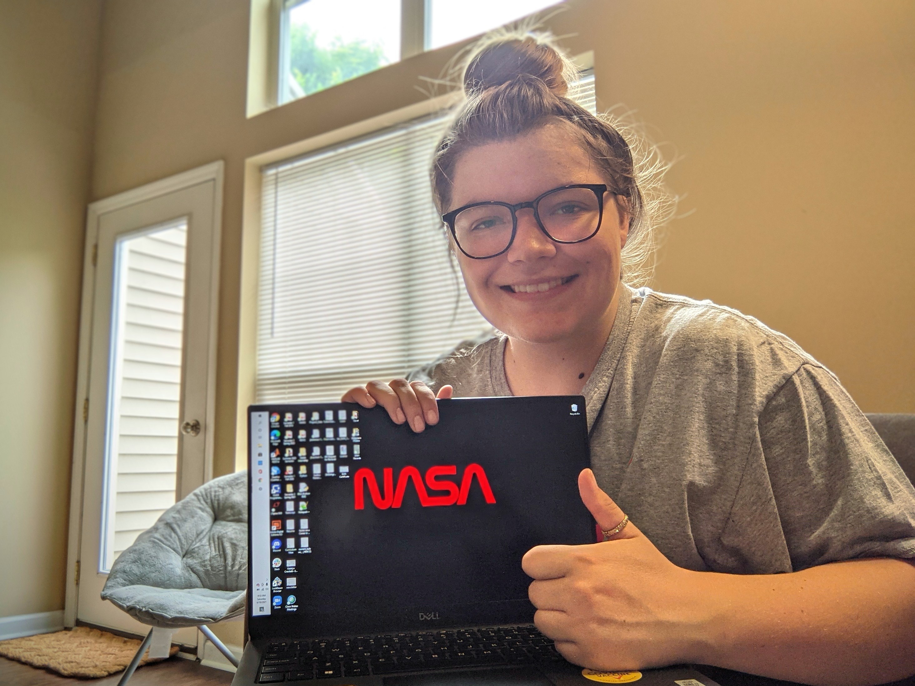 NASA Langley Interns Fly Their Flags for Pride Month - NASA