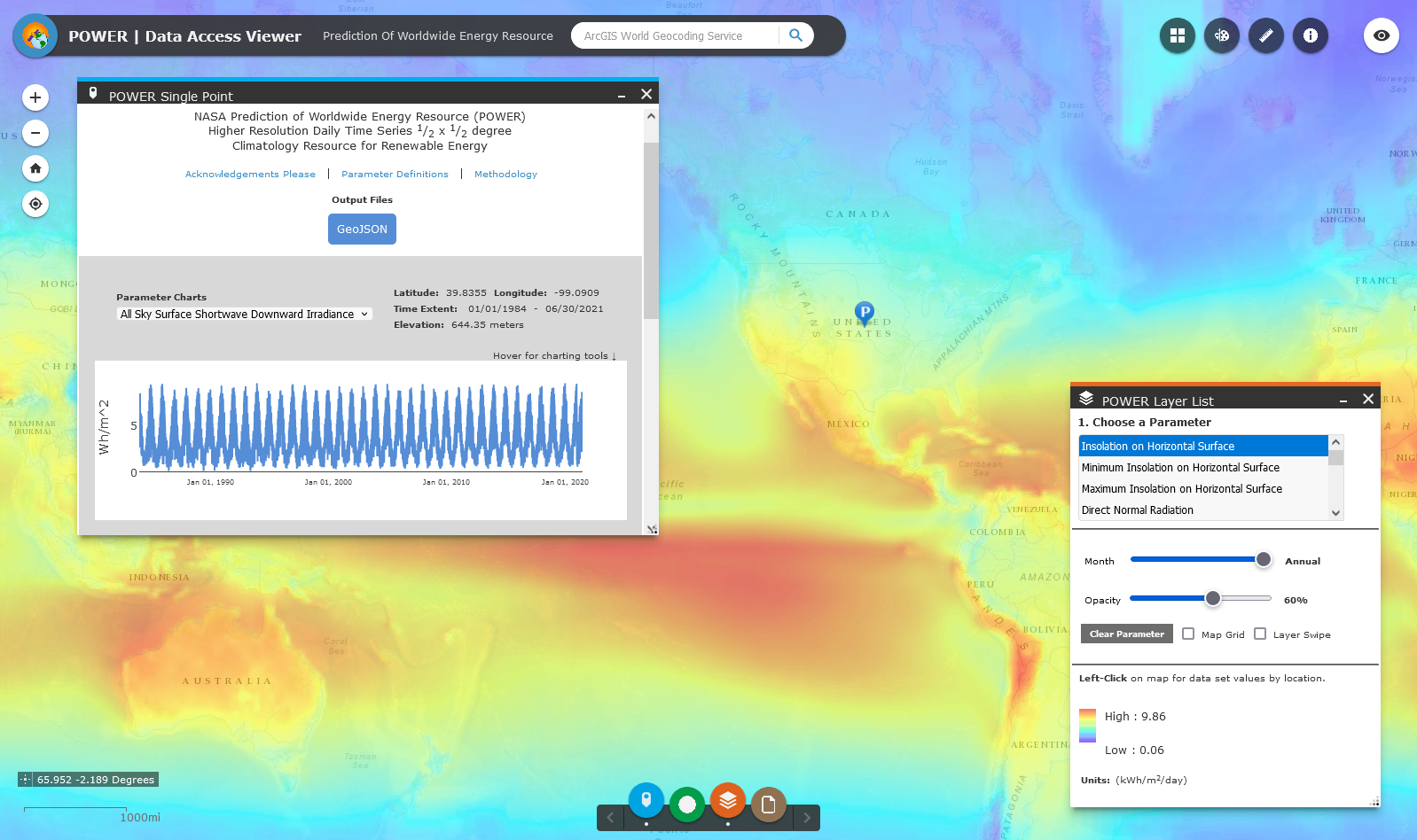 NASA POWER Project Powers Up with New Version - NASA