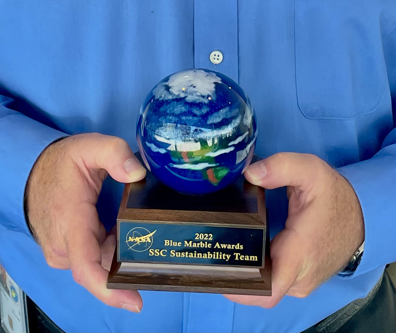 Nasa Blue Marble Award