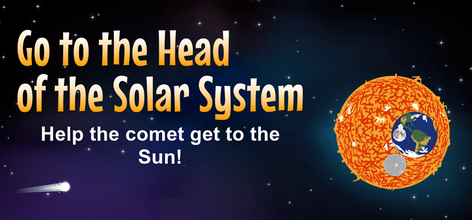 Go to the Head of the Solar System - Play NASA Game - NASA
