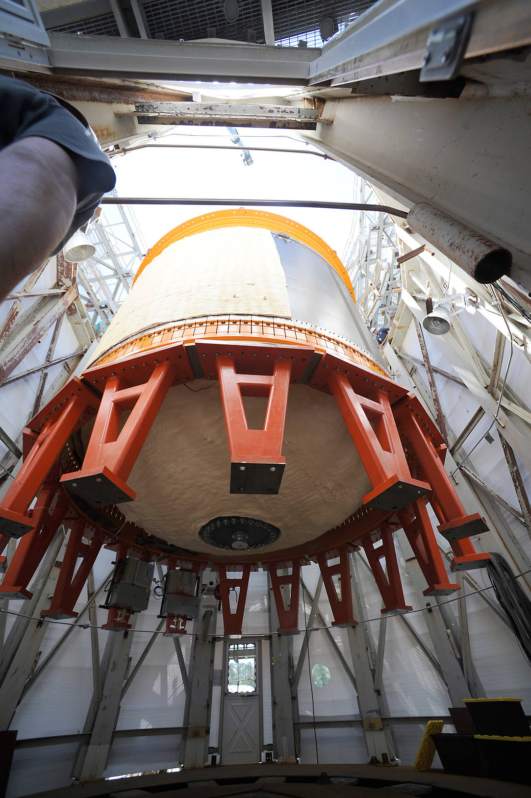 Composite Cryotank Loaded into Test Stand at NASA's Marshall Space ...
