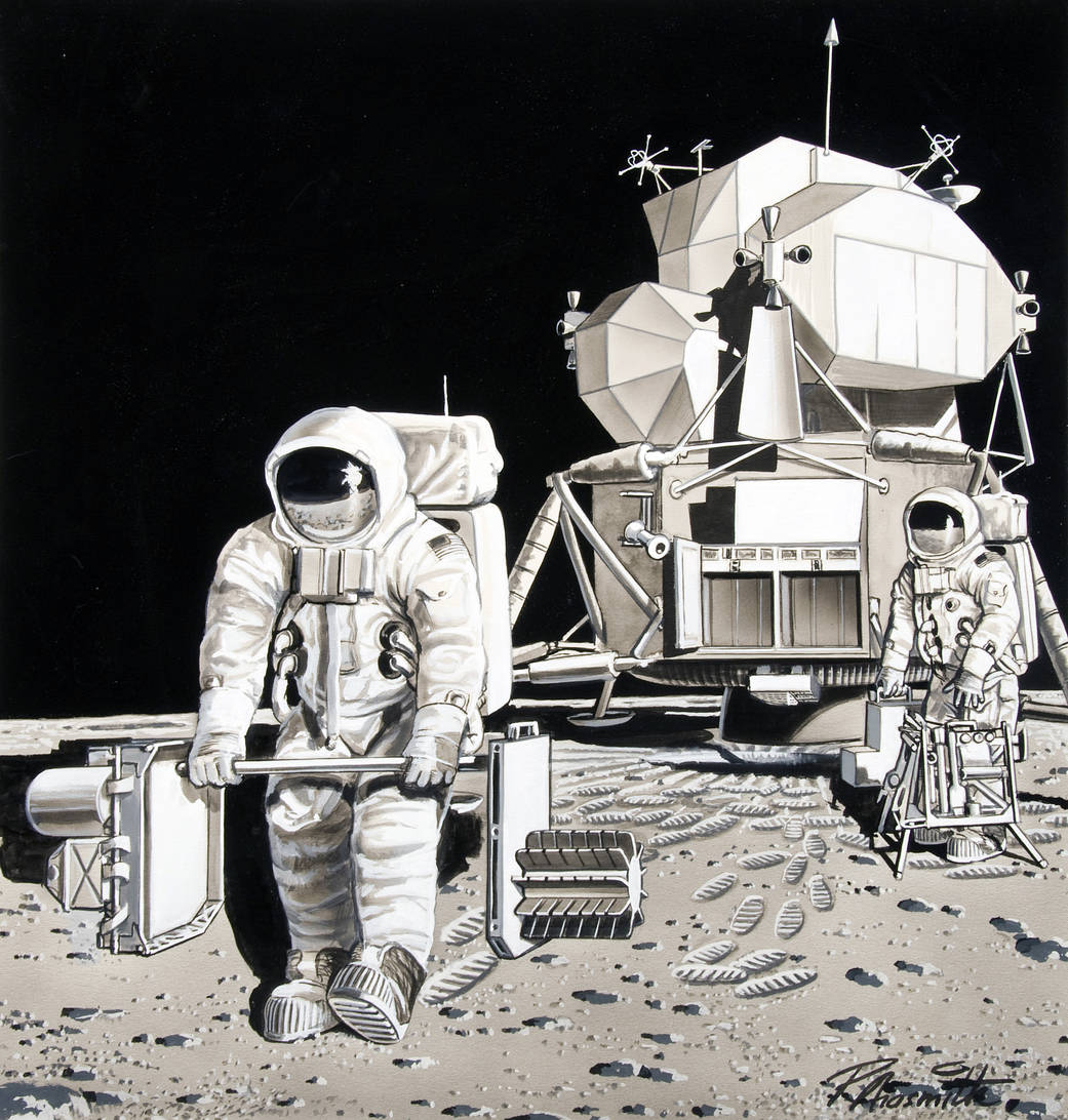Russ Arasmith Apollo Artwork - NASA