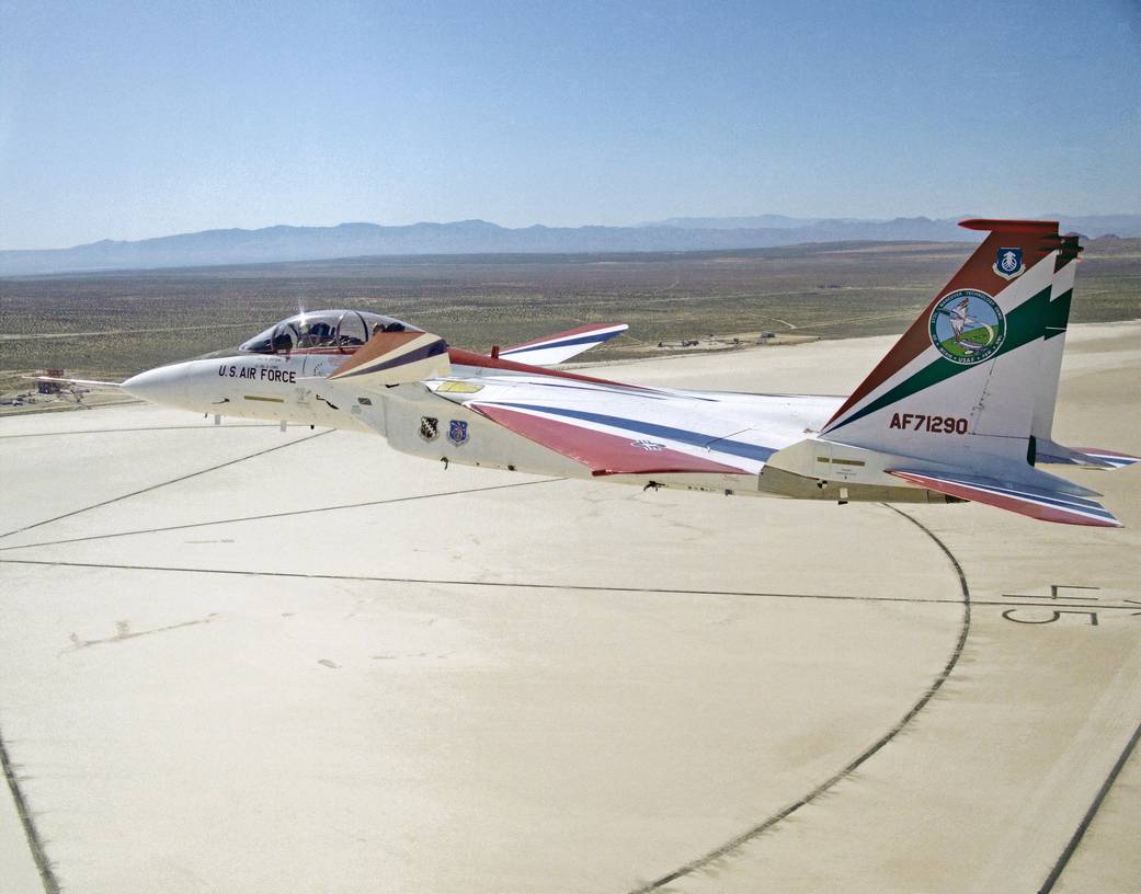F-15 STOL/MTD Arrives at DFRC - NASA