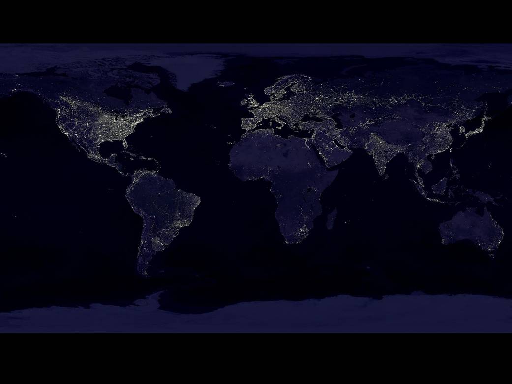 Earth at Night - NASA