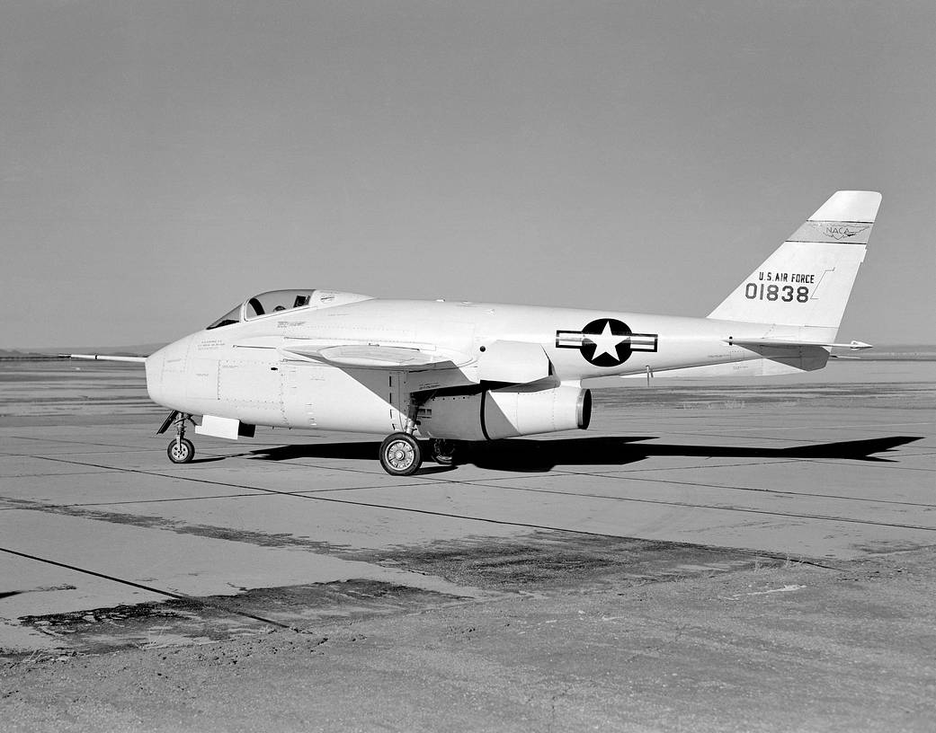 X-5, South Base of Edwards Air Force Base - NASA