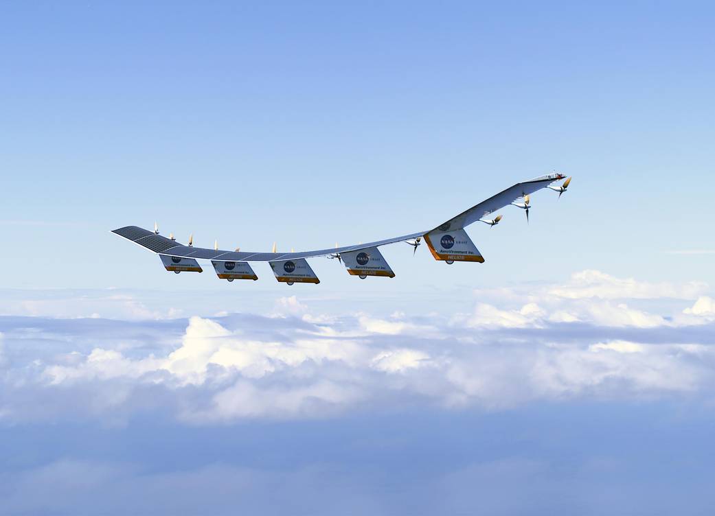 Helios Prototype Flying Wing - NASA