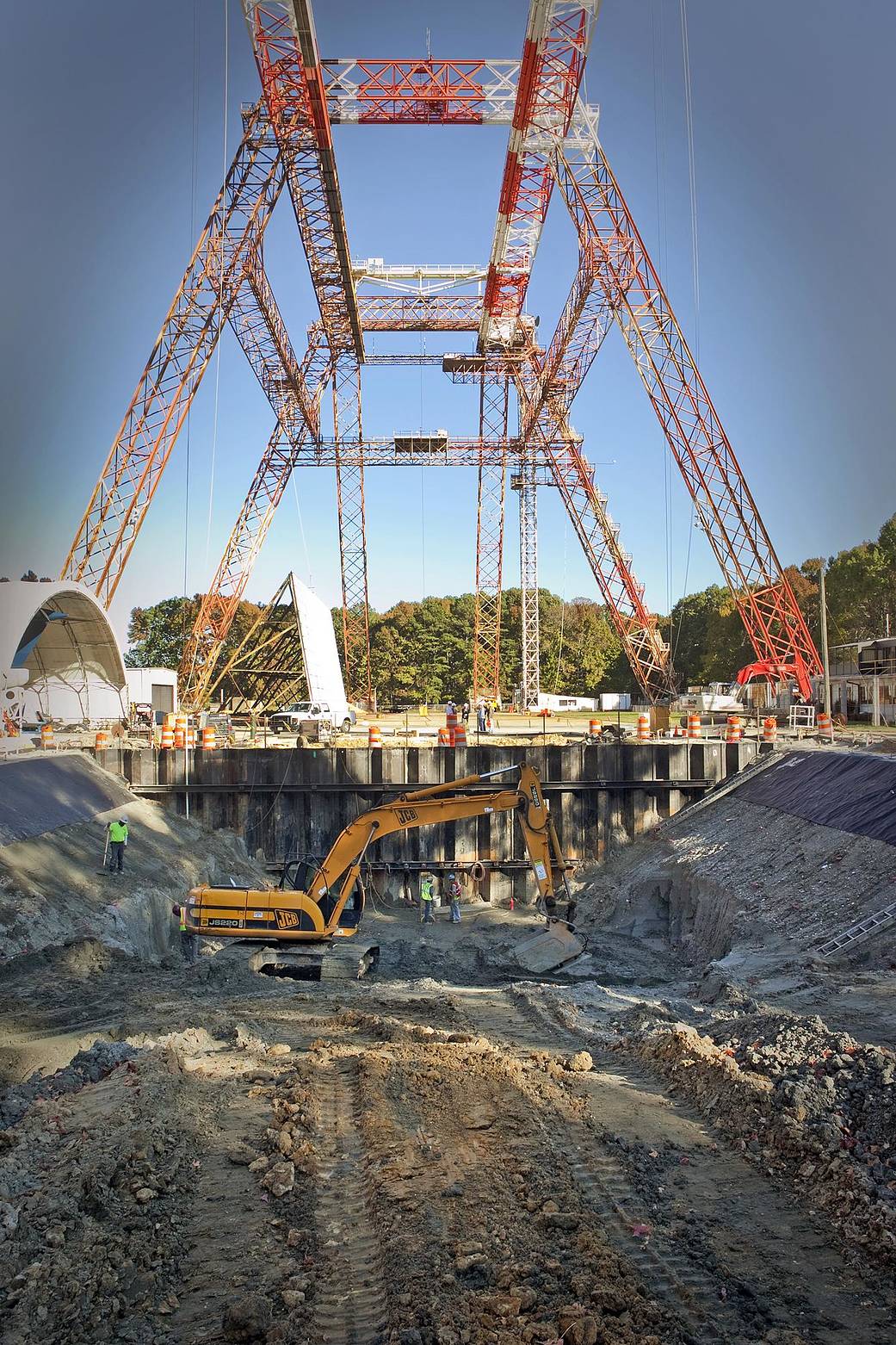 Hydro-Impact Basin Construction - NASA