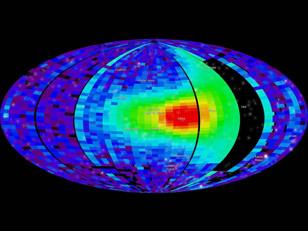 IBEX Full Sky Map 01.31.2012 - NASA
