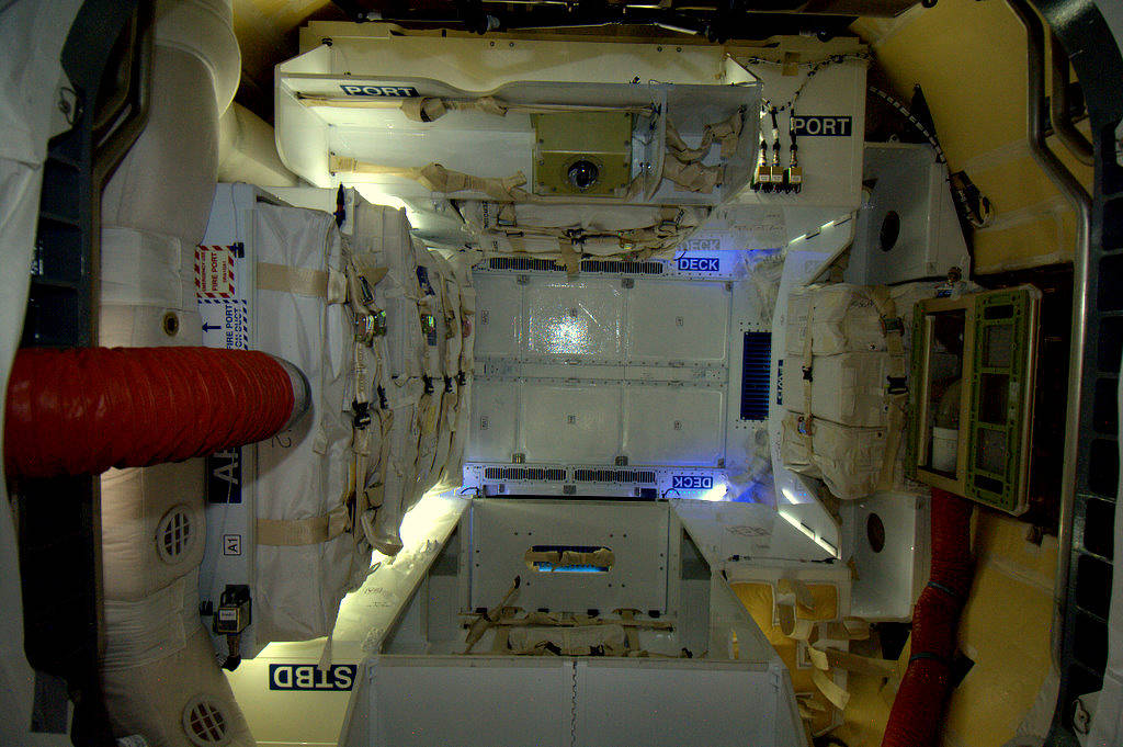 Inside the Dragon (Capsule) - NASA