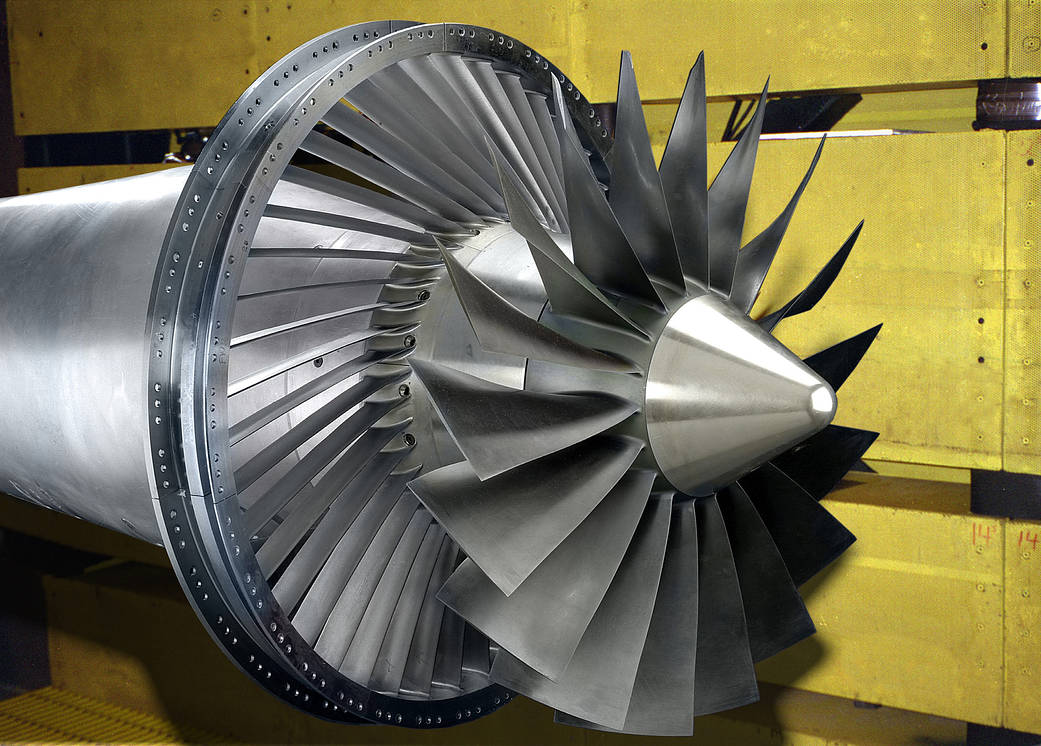 Allison Low Speed Noise Fan with Swept / Leaned Stators in 9x15 foot ...