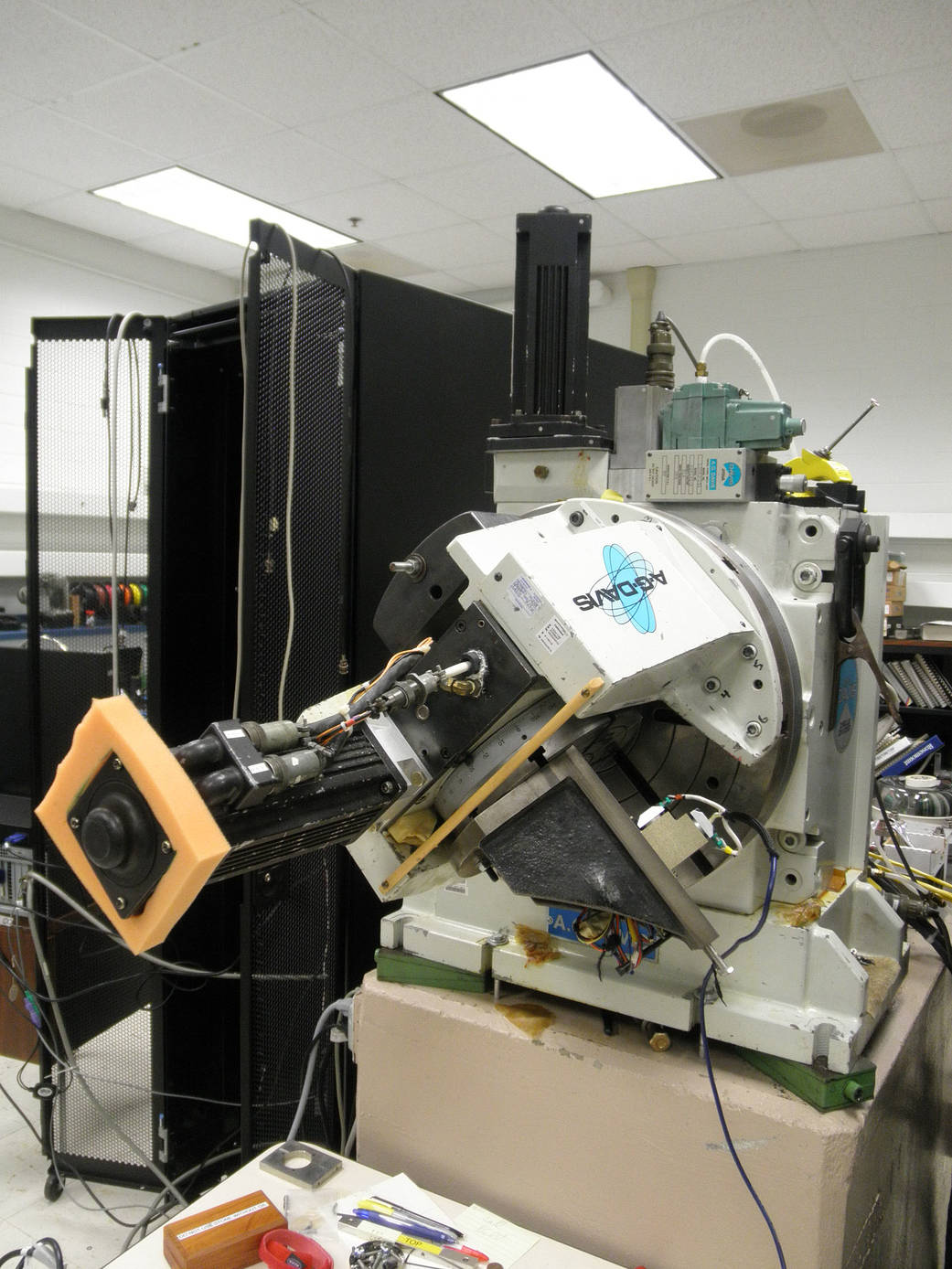 Angle Calibration hardware for the AMS - NASA