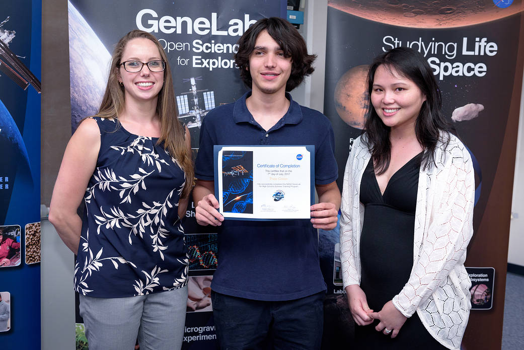 GeneLab for High Schools - Certificate of Completion - NASA