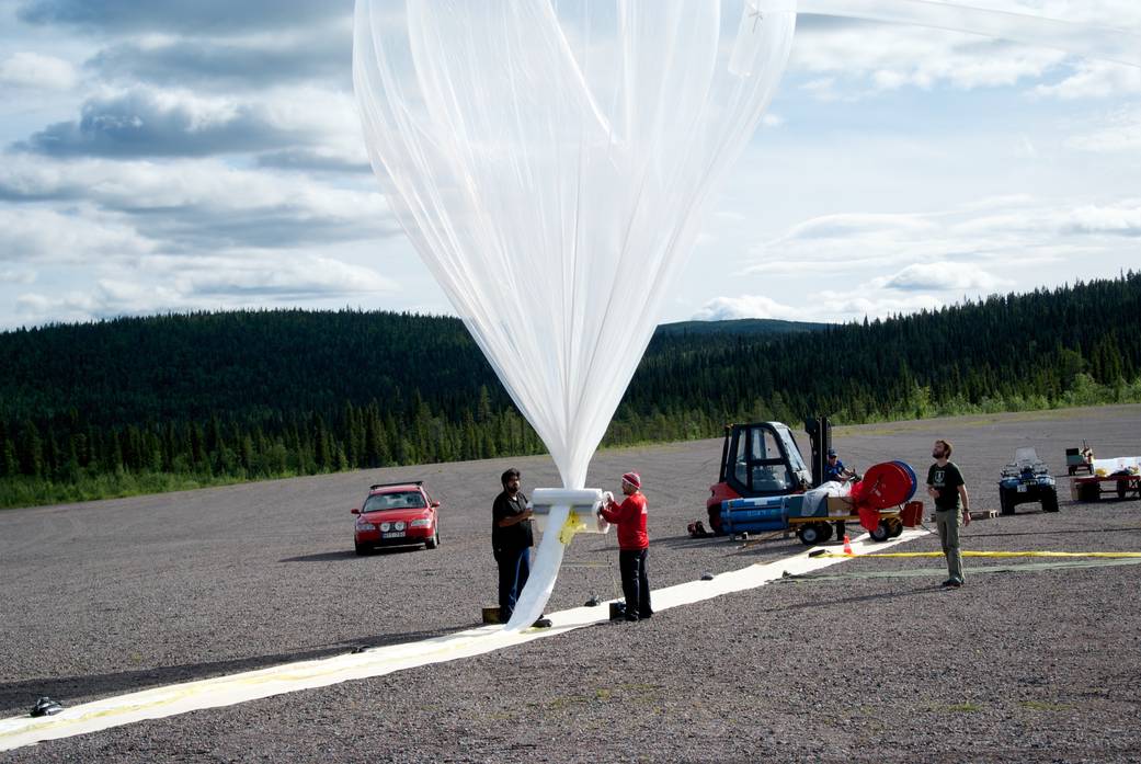 Launch of First Balloon in Sweden BARREL Campaign - NASA