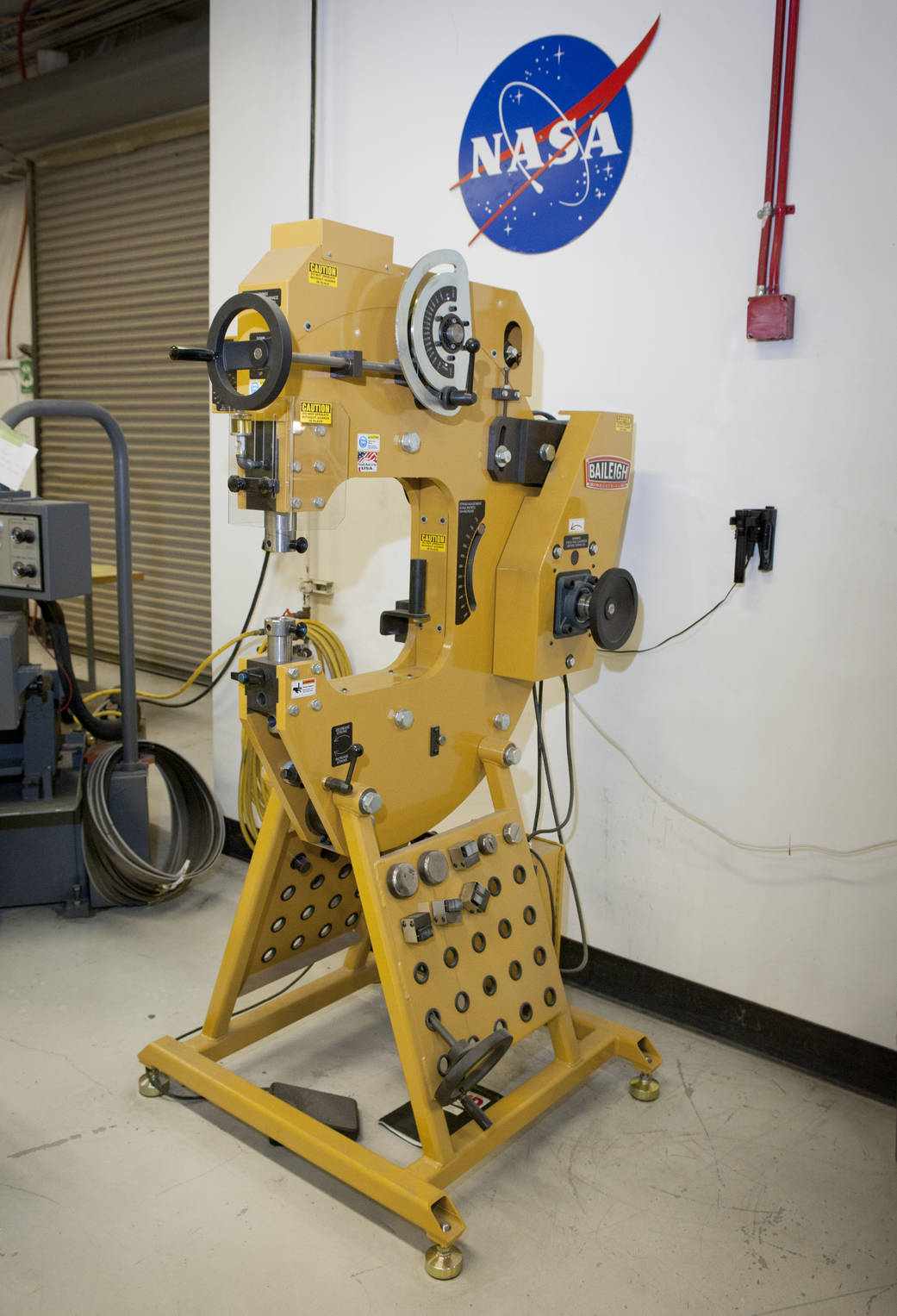 Building 703 Fabrication Shop - Power Hammer - NASA