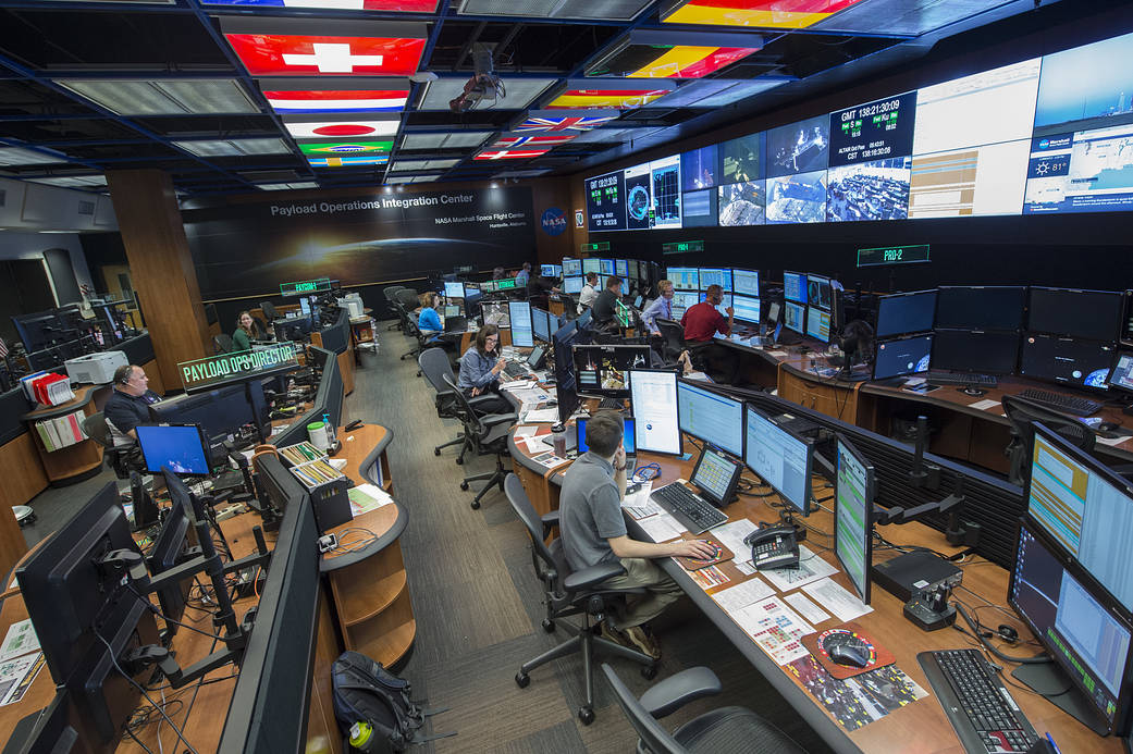 The Payload Operations Integration Center at NASA’s Marshall Center - NASA