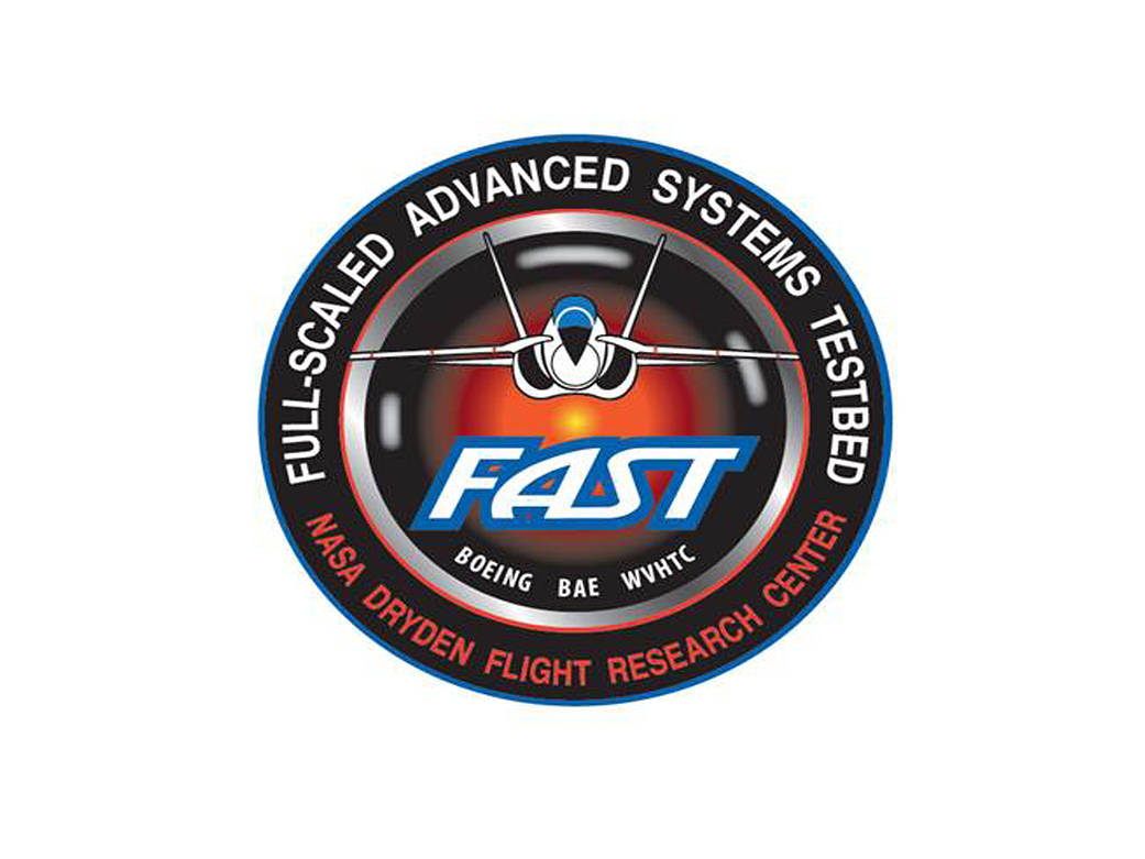 Logo: F/A-18 Full-Scaled Advanced Systems Testbed (FAST) - NASA