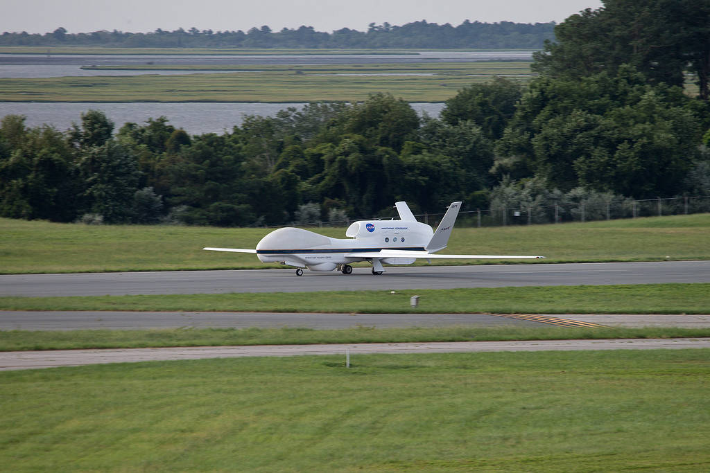 Global Hawk Rollout at Wallops - NASA