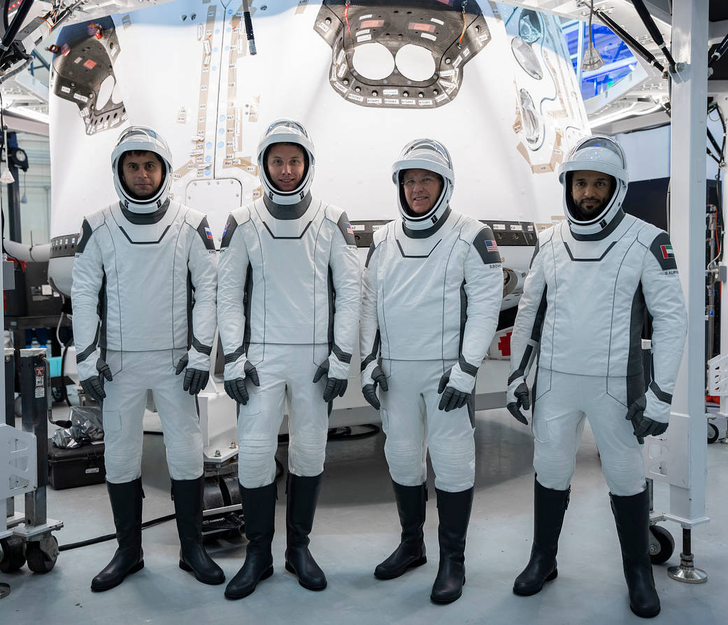 The four crew members of the SpaceX Crew-6 mission - NASA