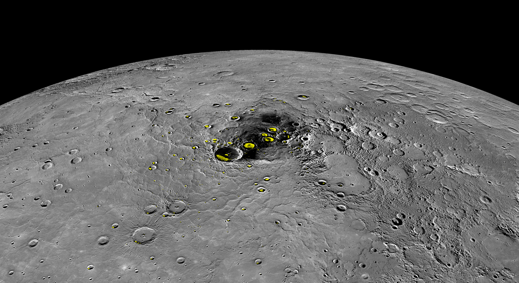 Water Ice on Mercury - NASA