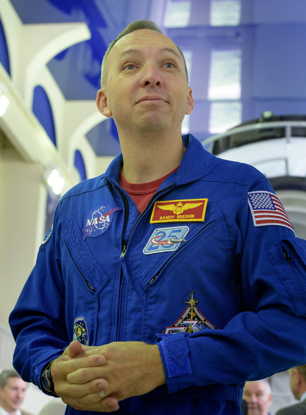 Expedition 52 flight engineer Randy Bresnik of NASA - NASA