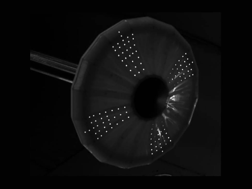 Photogrammetry testing of the Tension Cone Inflatable Aerodynamic ...