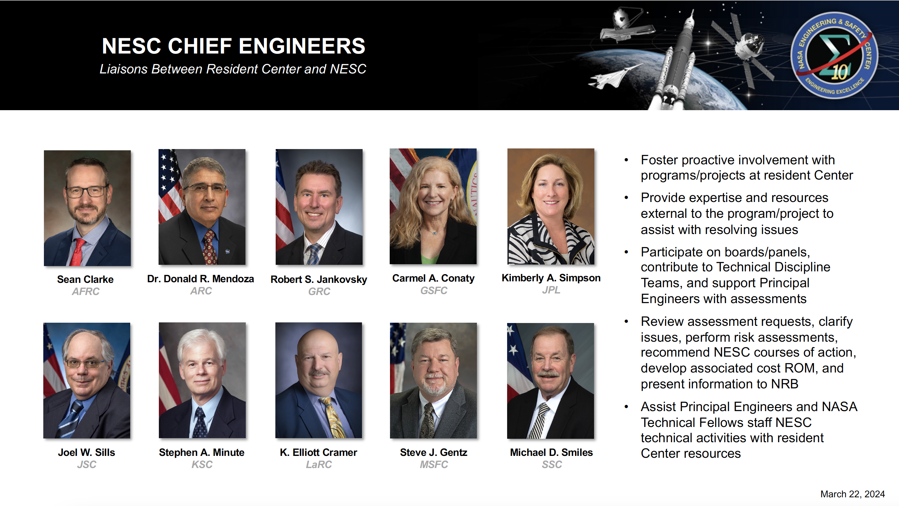 NASA Engineering and Safety Center - NASA