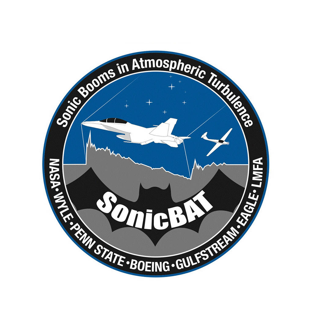 Logo: Sonic Booms in Atmospheric Turbulence (SonicBAT) - NASA