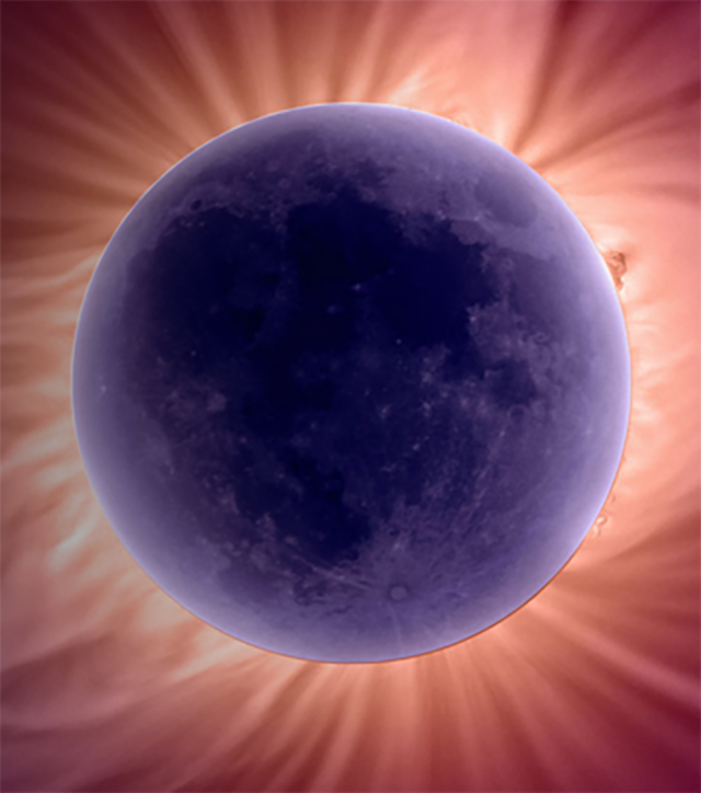 Purple Moon Nasa
