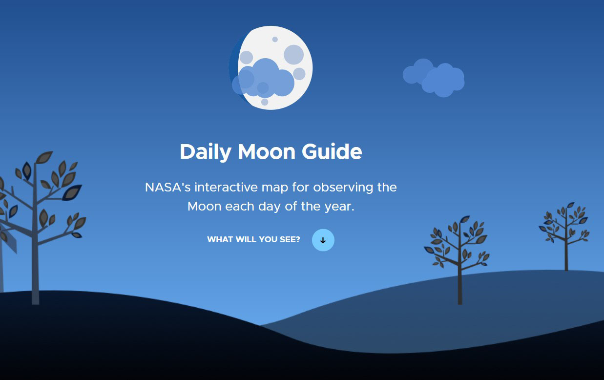 Daily Moon Guide - NASA