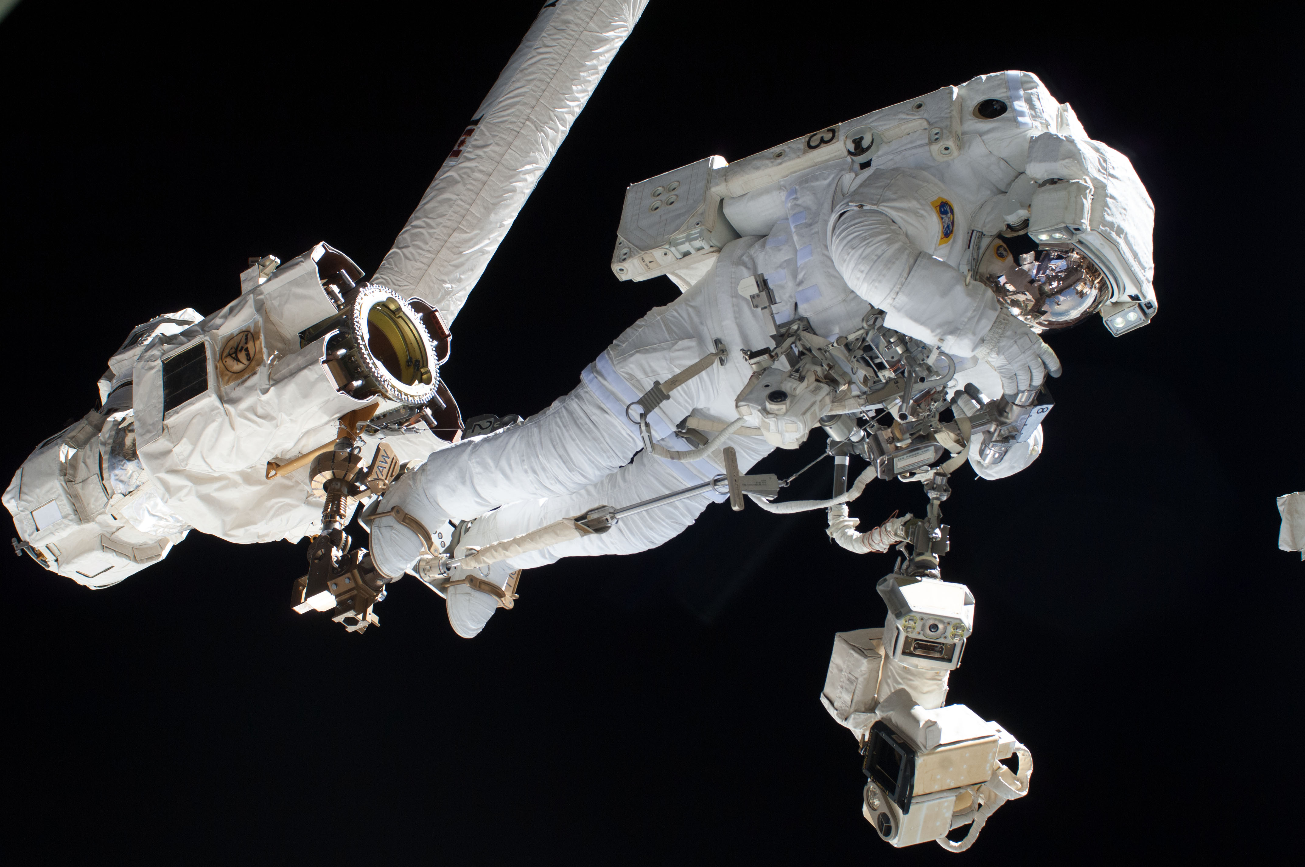 Station Astronauts Complete First of Two July Spacewalks - NASA