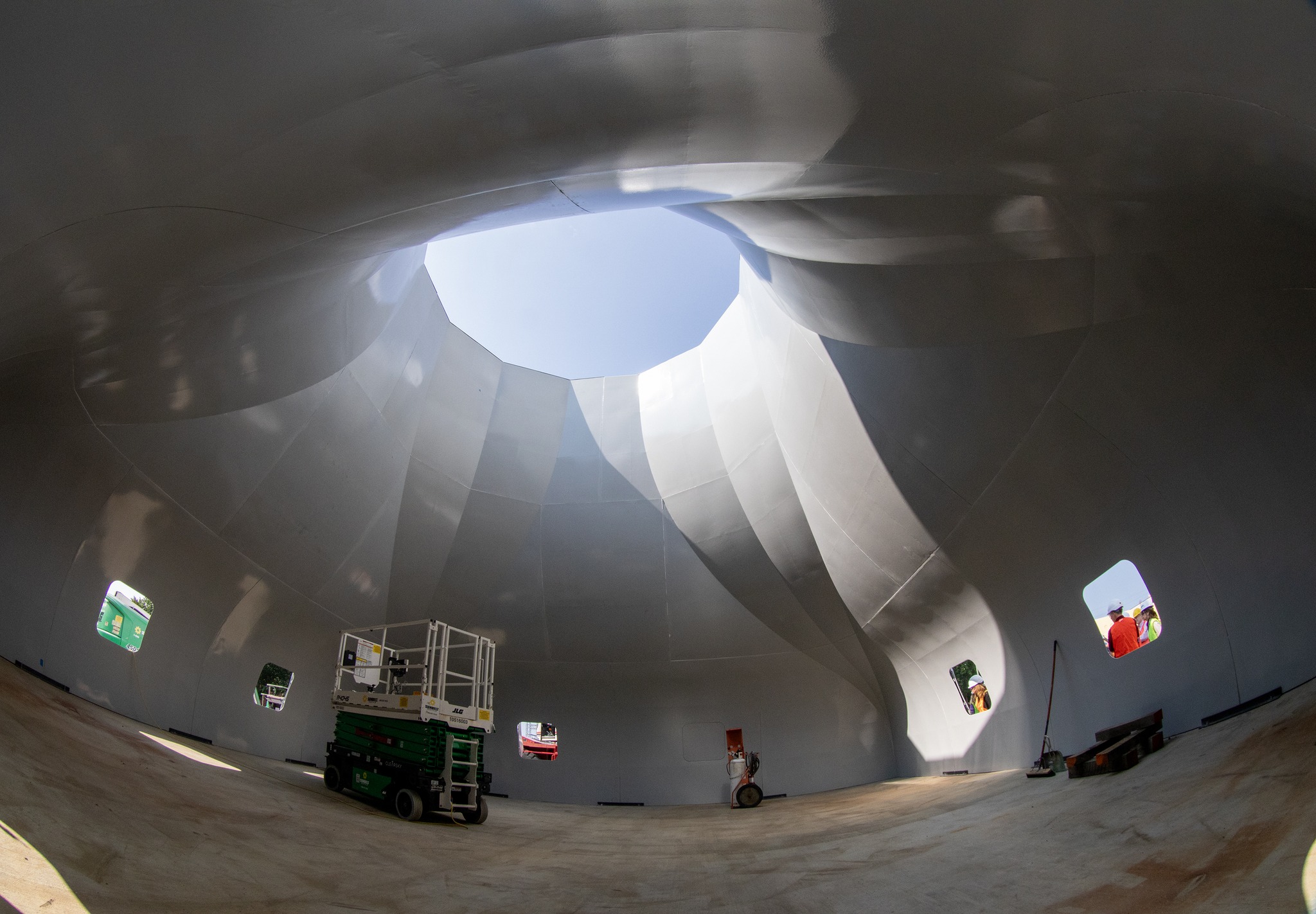 Flight Dynamics Research Facility Construction Images