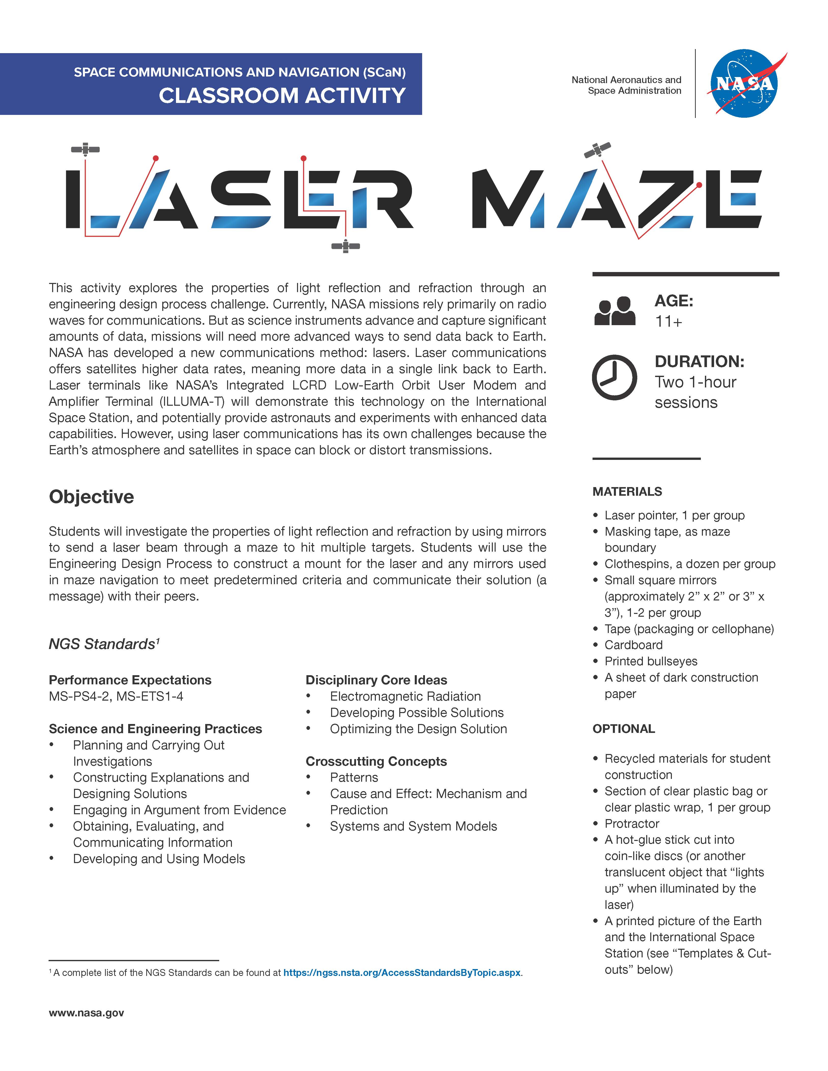 Lazer Maze - ScienceX Innovations