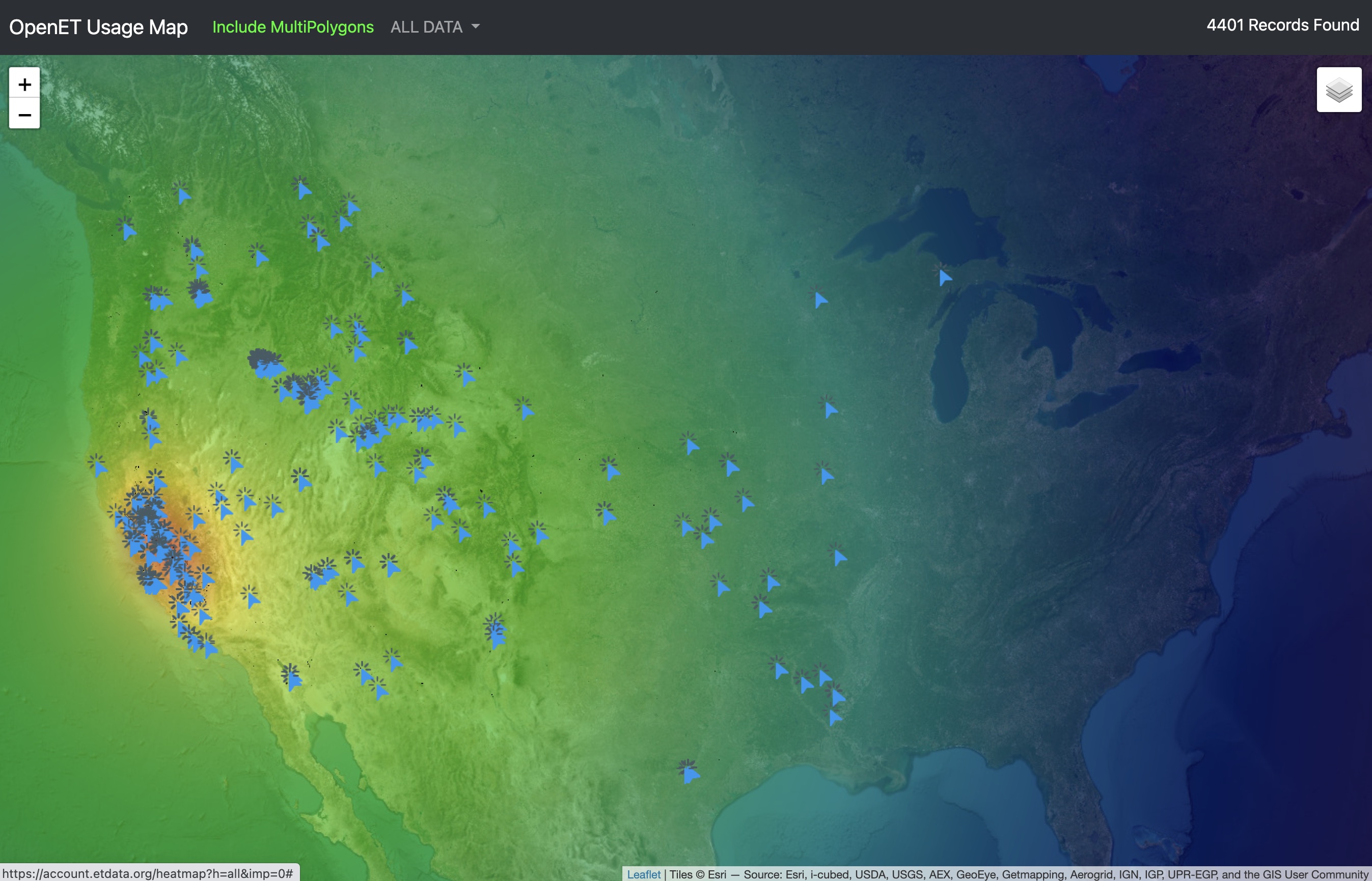 OpenET Launches a New API - NASA
