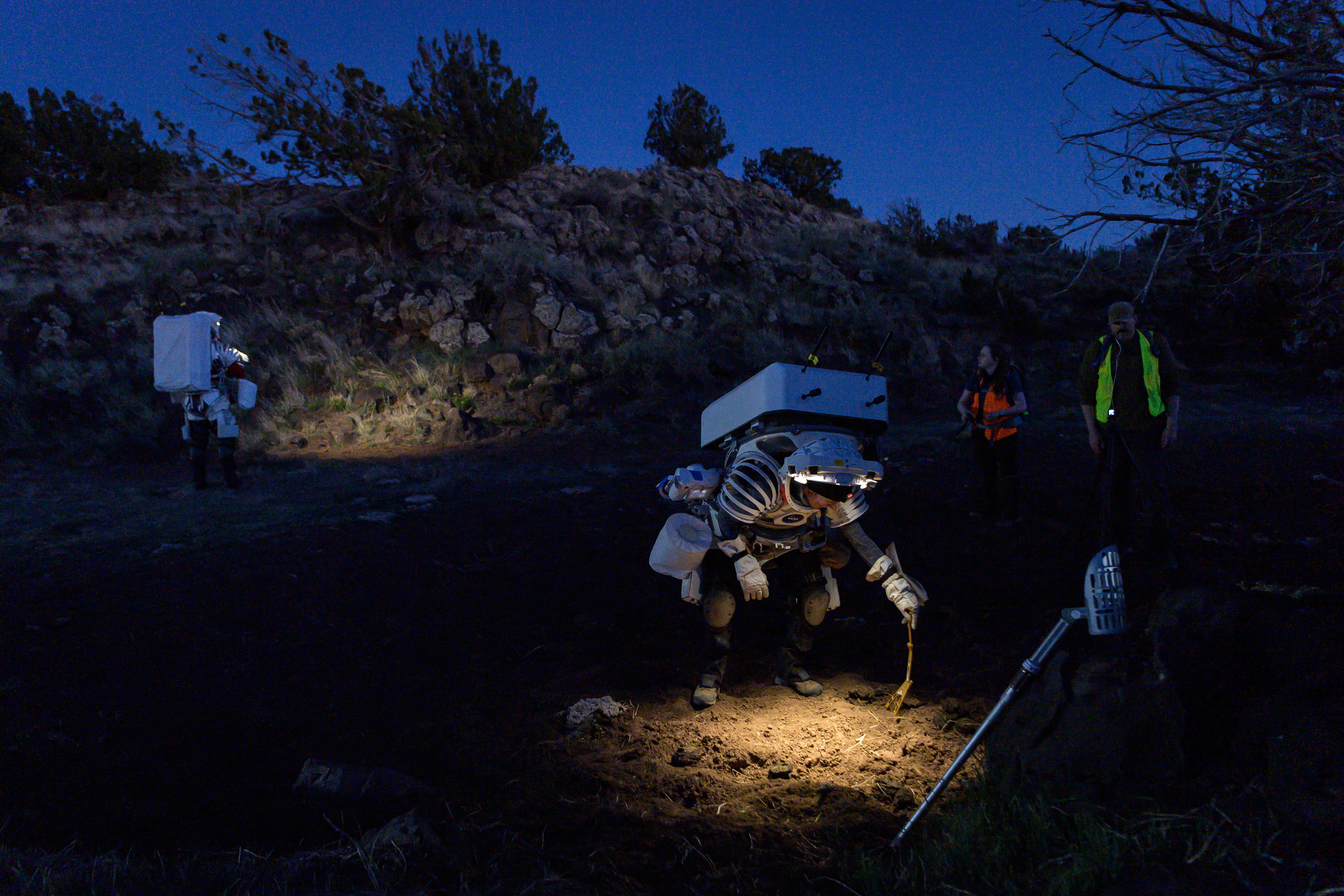A Moonlit Moonwalk - NASA