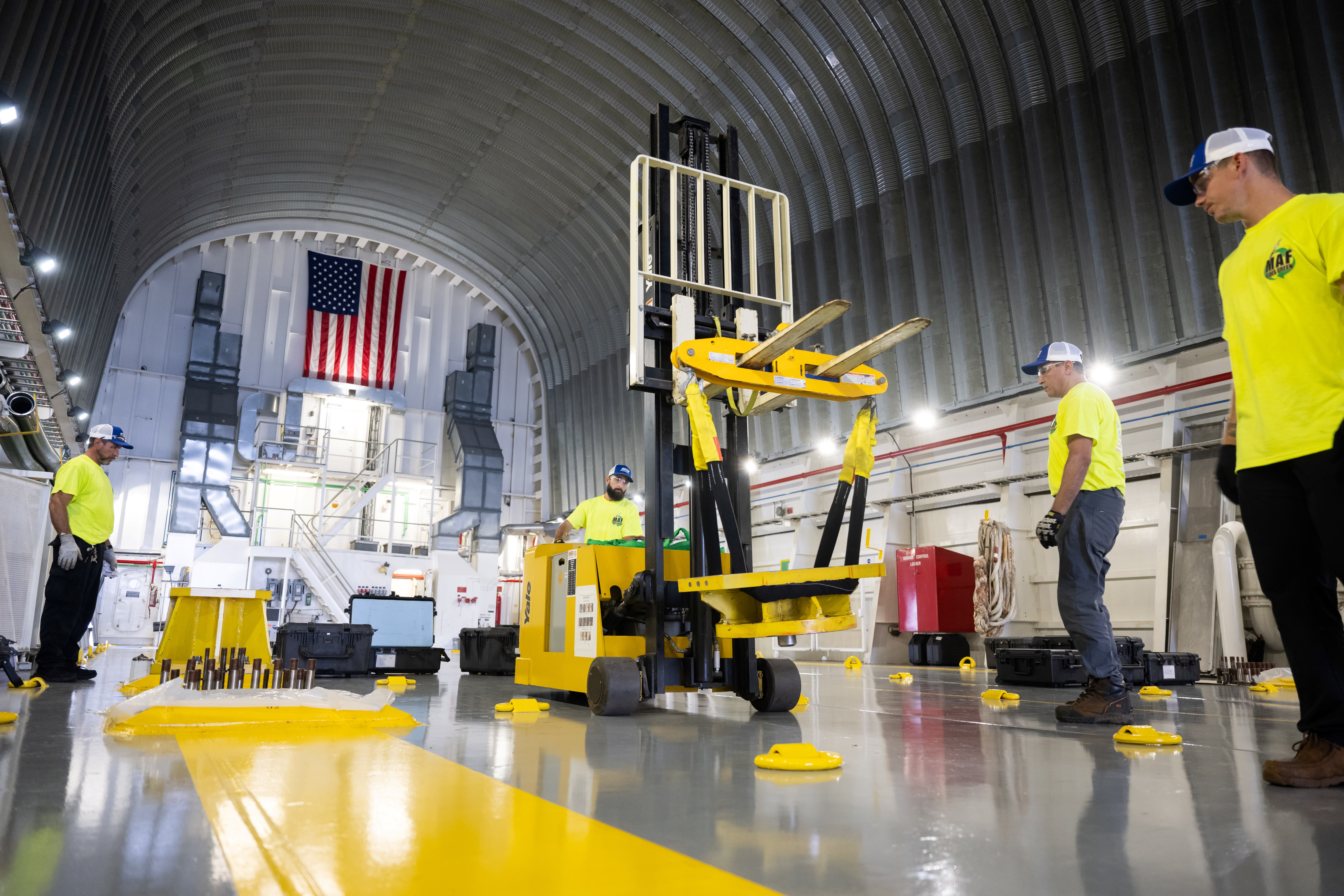 NASA Barge Preparations Underway for Artemis II Rocket Stage Delivery ...