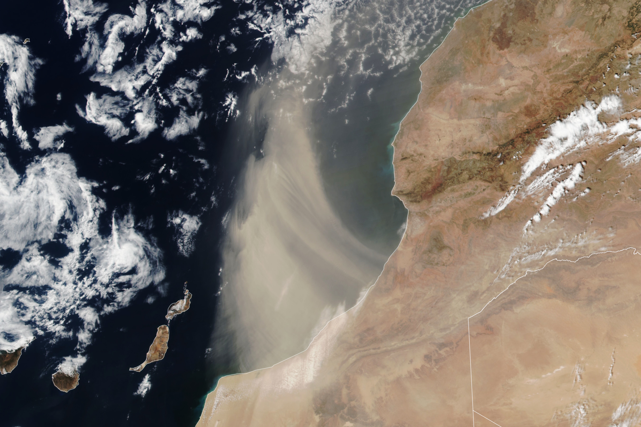 Saharan Dust in the Wind - NASA
