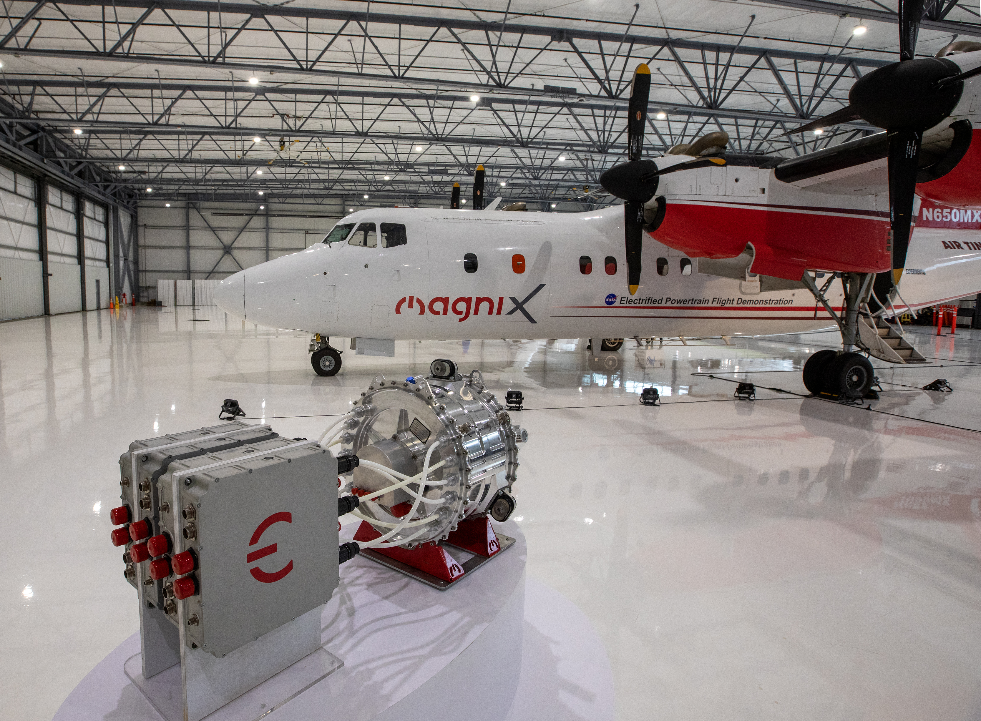 First Look at Hybrid Electric Research Aircraft - NASA