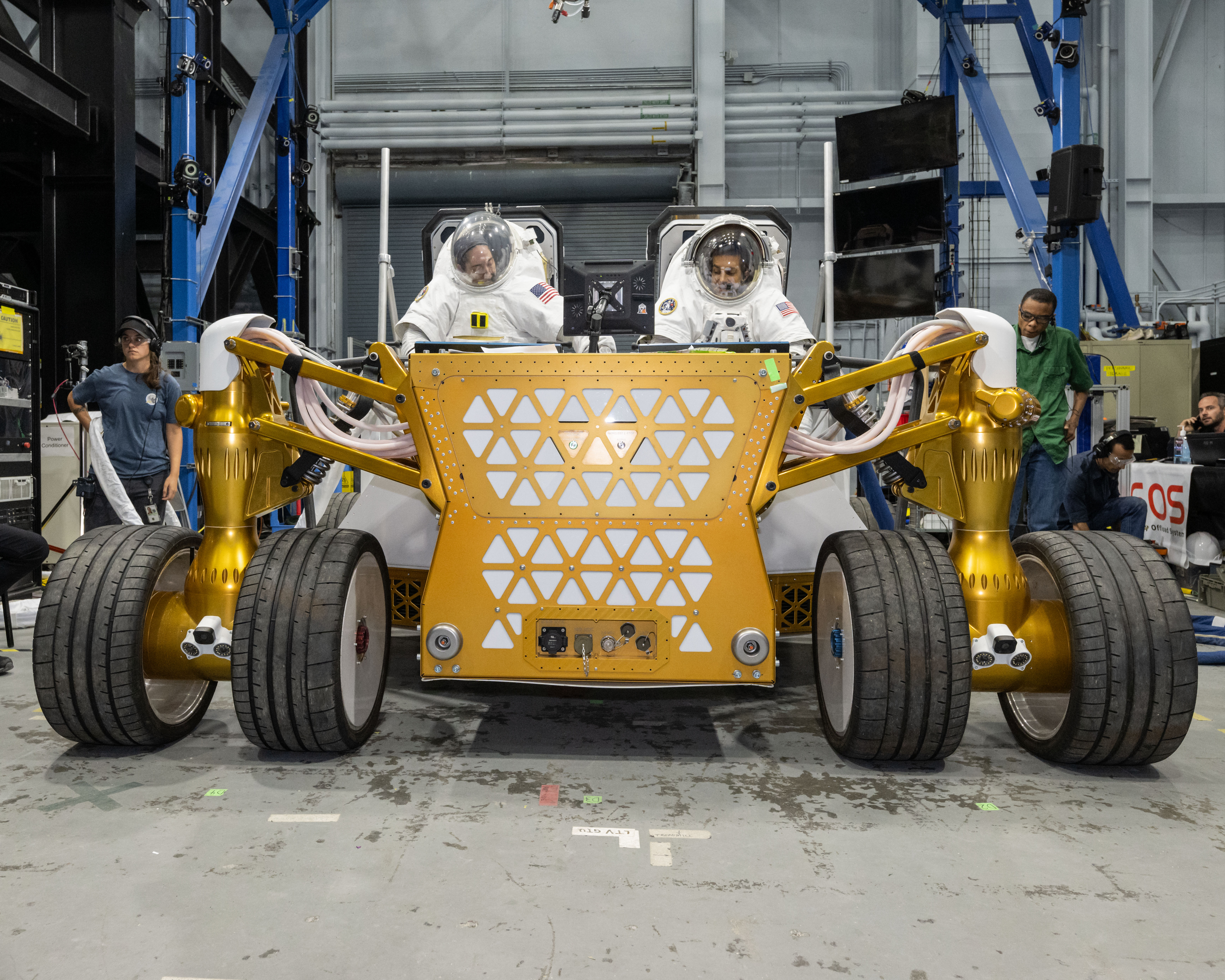 NASA Prepares for Lunar Terrain Vehicle Testing - NASA