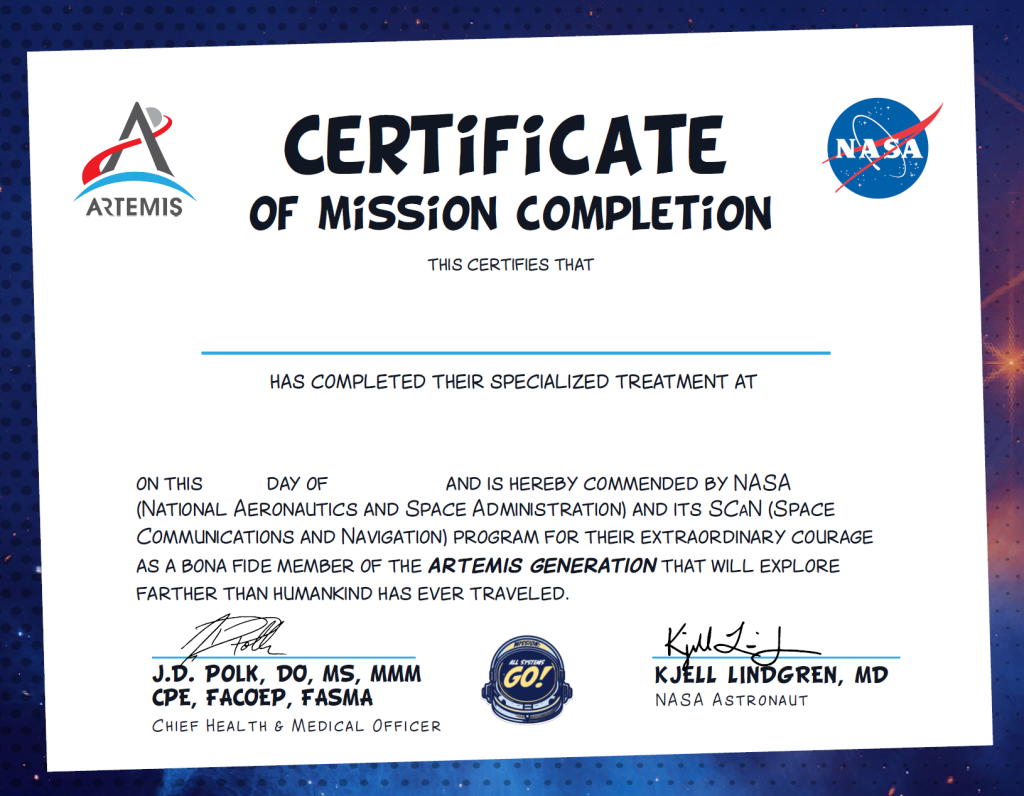 Create Nasa Certificate Of Appreciation Canadian Space Agency Visits