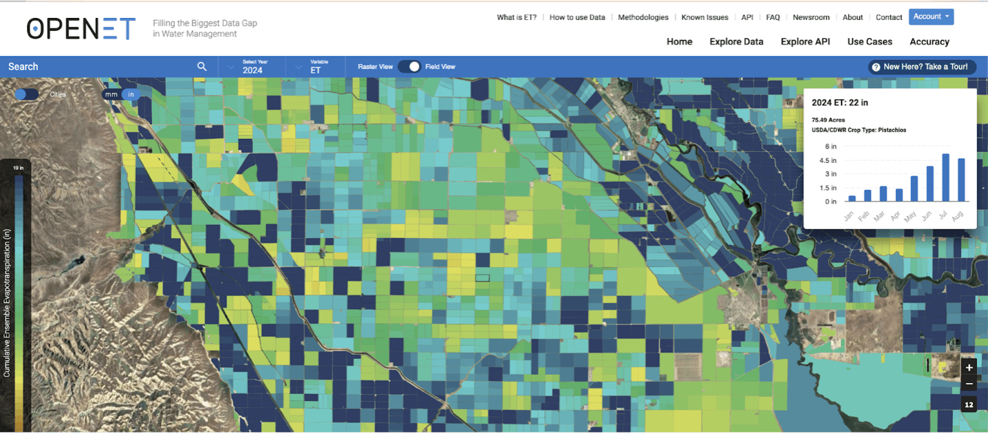 NASA/JPL: OpenET: Balancing water supply and demand in the West ~ MAVEN ...